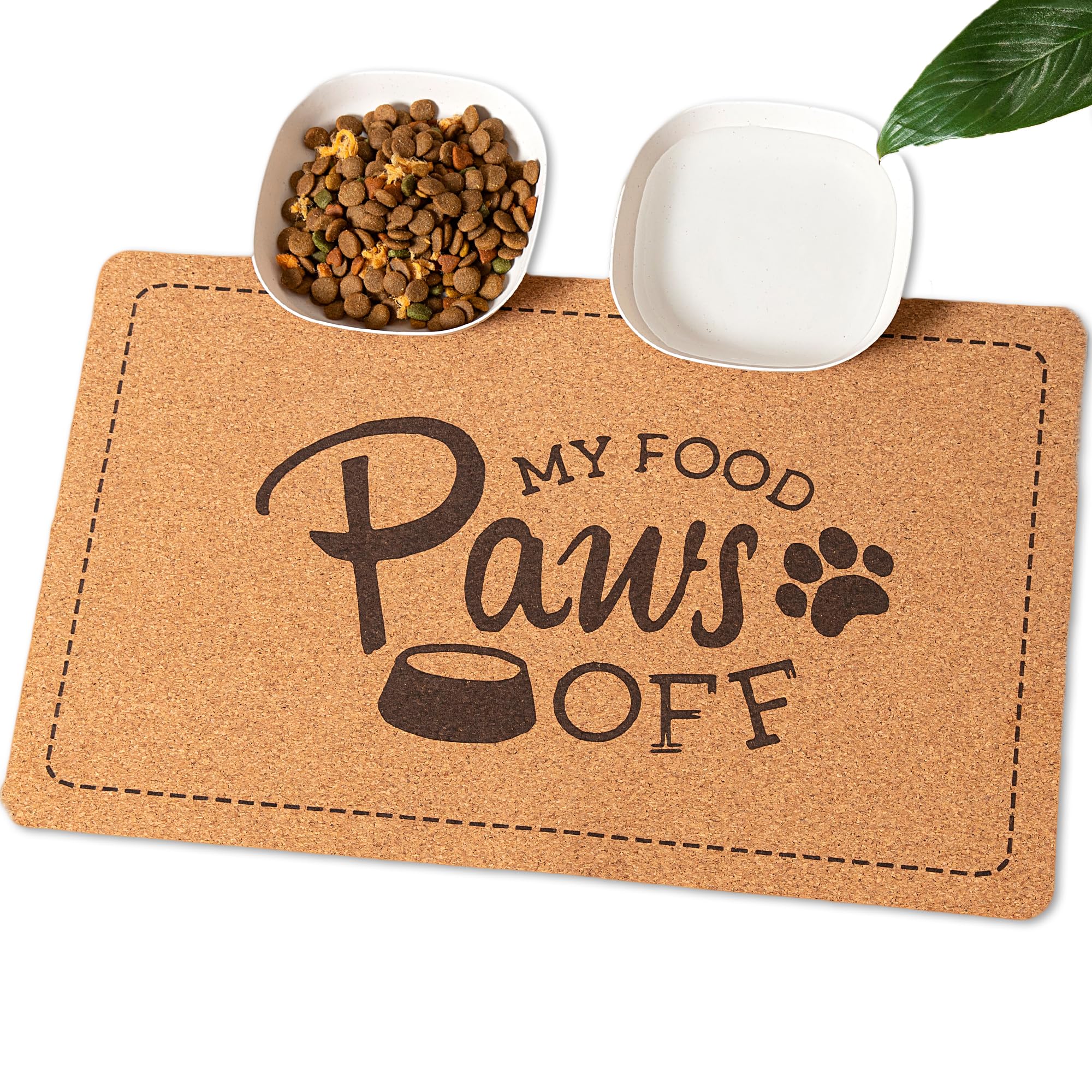 Amazon.com : GHOBROFY Dog Food Mat – Waterproof Dog Feeding Mat for ...