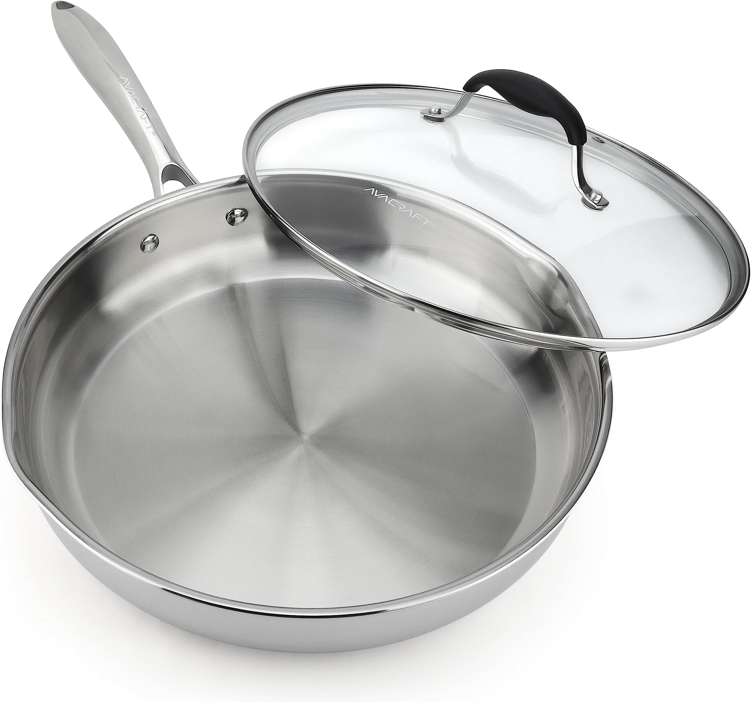Amazon.com: Sur La Table Signature Stainless Steel Skillet: Home & Kitchen