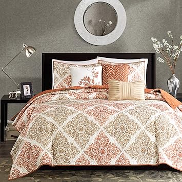 Amazon.com: Madison Park Quilt Modern Classic Design All Season ...