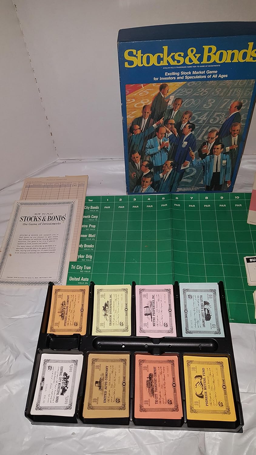 Amazon.com: "Stocks & Bonds - The Game of Investments" (3M Brand Stock ...