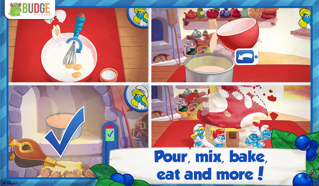 The Smurfs Bakery – Dessert Maker - App on Amazon Appstore