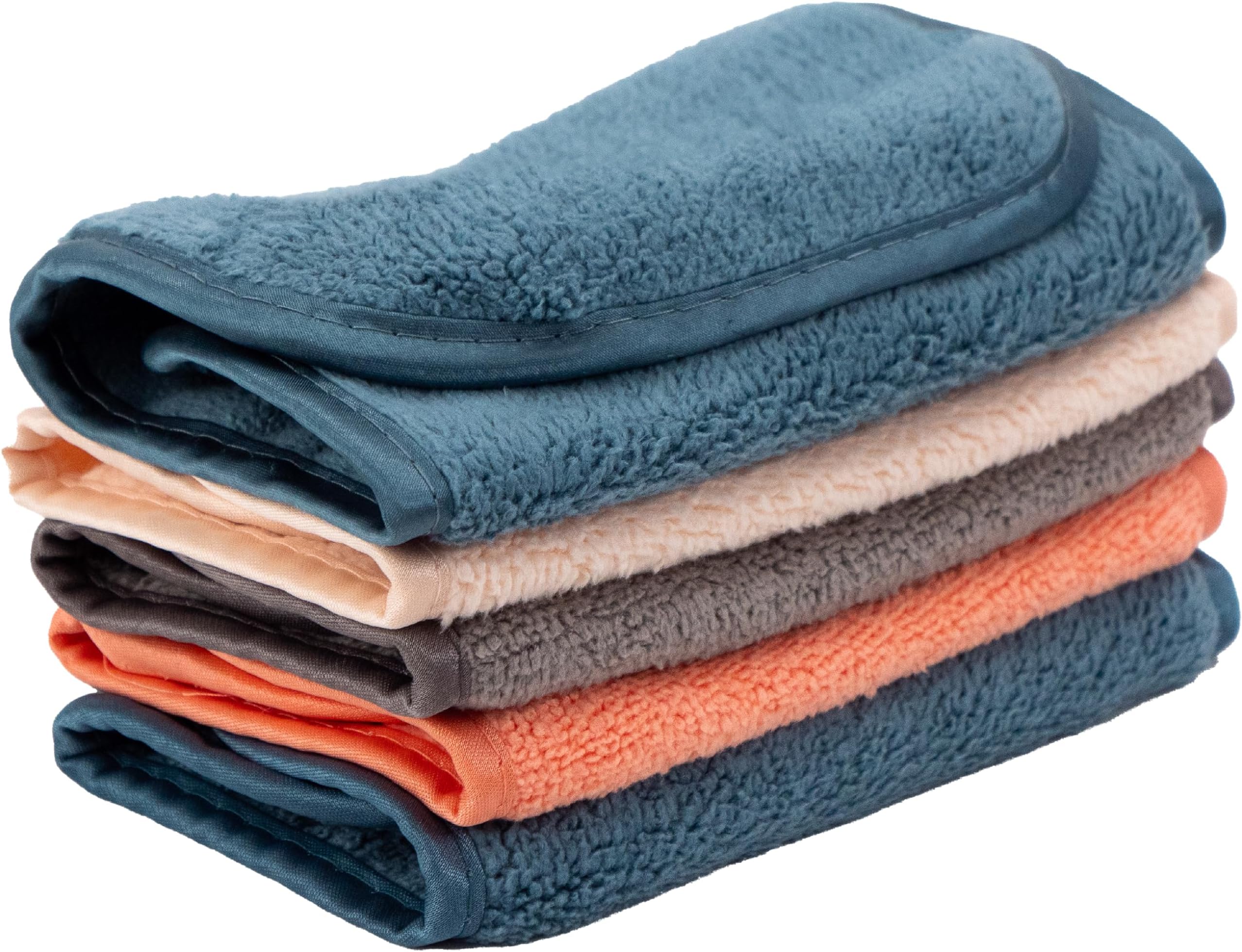 Amazon.com: Makeup Remover Cloths 4 Count: Microfiber Reusable Fast ...