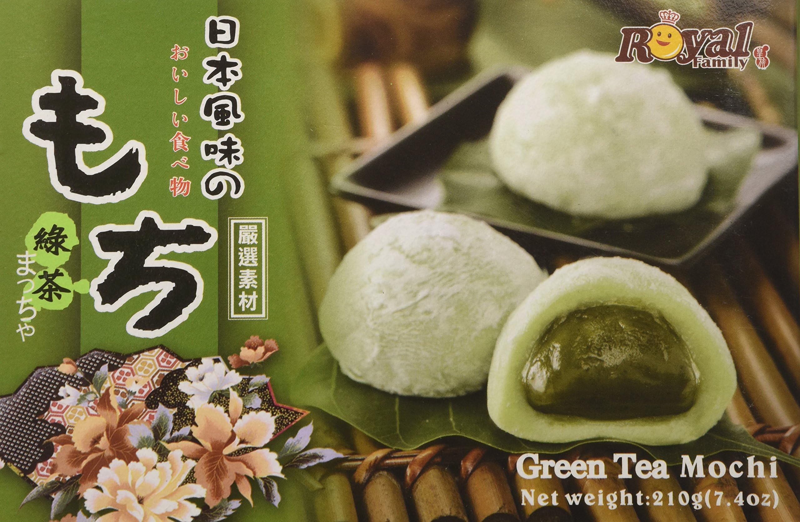 Amazon.com: Japanese Mochi Variety Pack: Red Bean, Taro, Green Tea, and ...