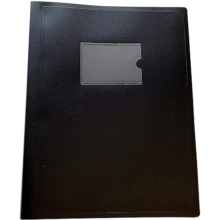H&S 2 Display Book Folder A4 100 Pockets Presentation Project Folders ...