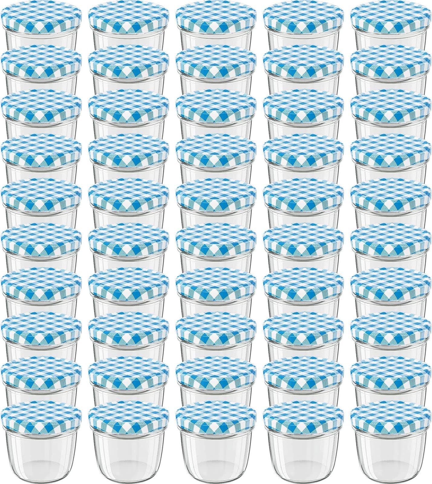 hocz Vorratsgläser-Sturzgläser Set | Menge 25 Stück | Füllmenge 230 ml ...