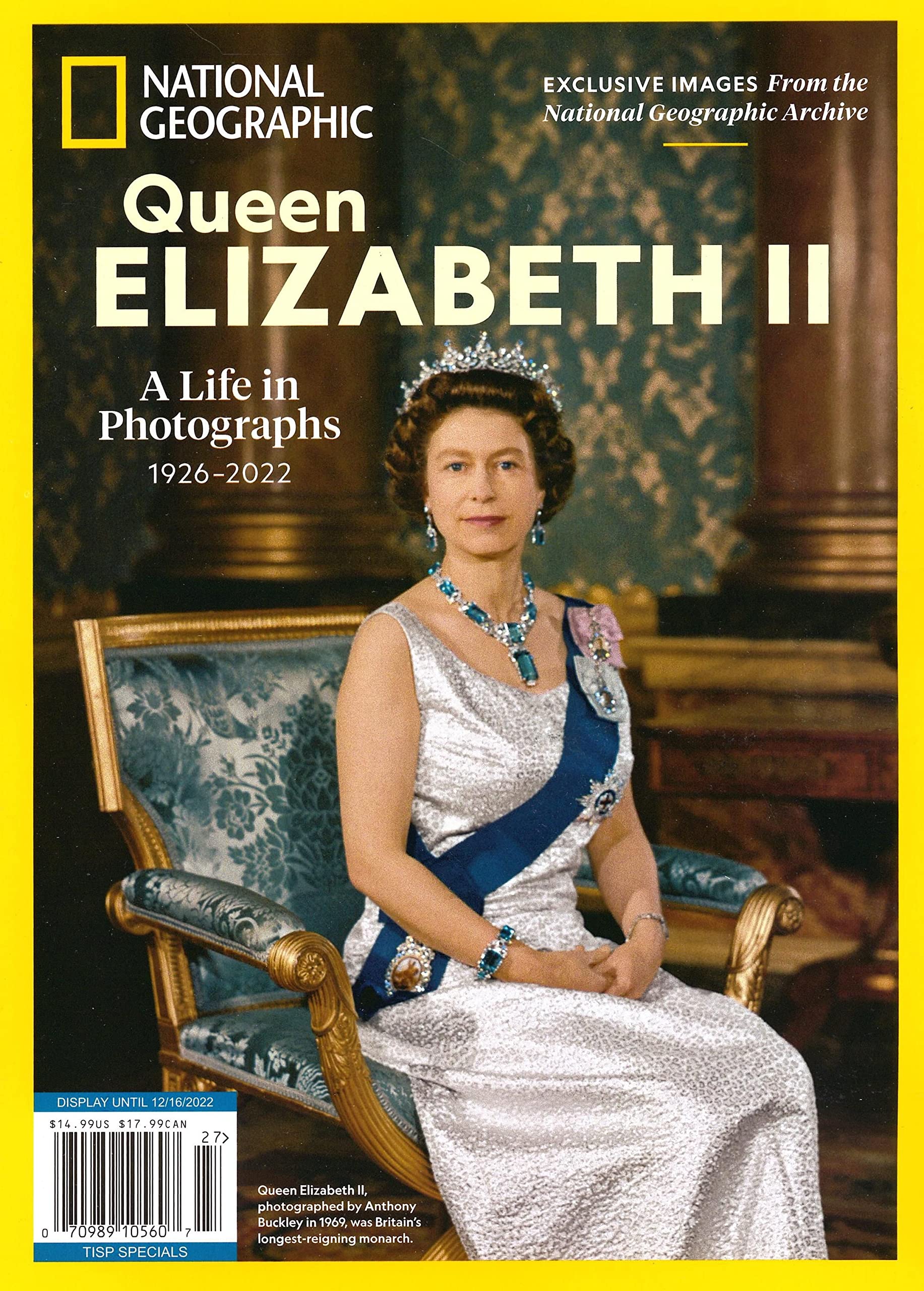 NATIONAL GEOGRAPHIC MAG. - SPC. EDITION 2022 - QUEEN ELIZABETH II - A ...