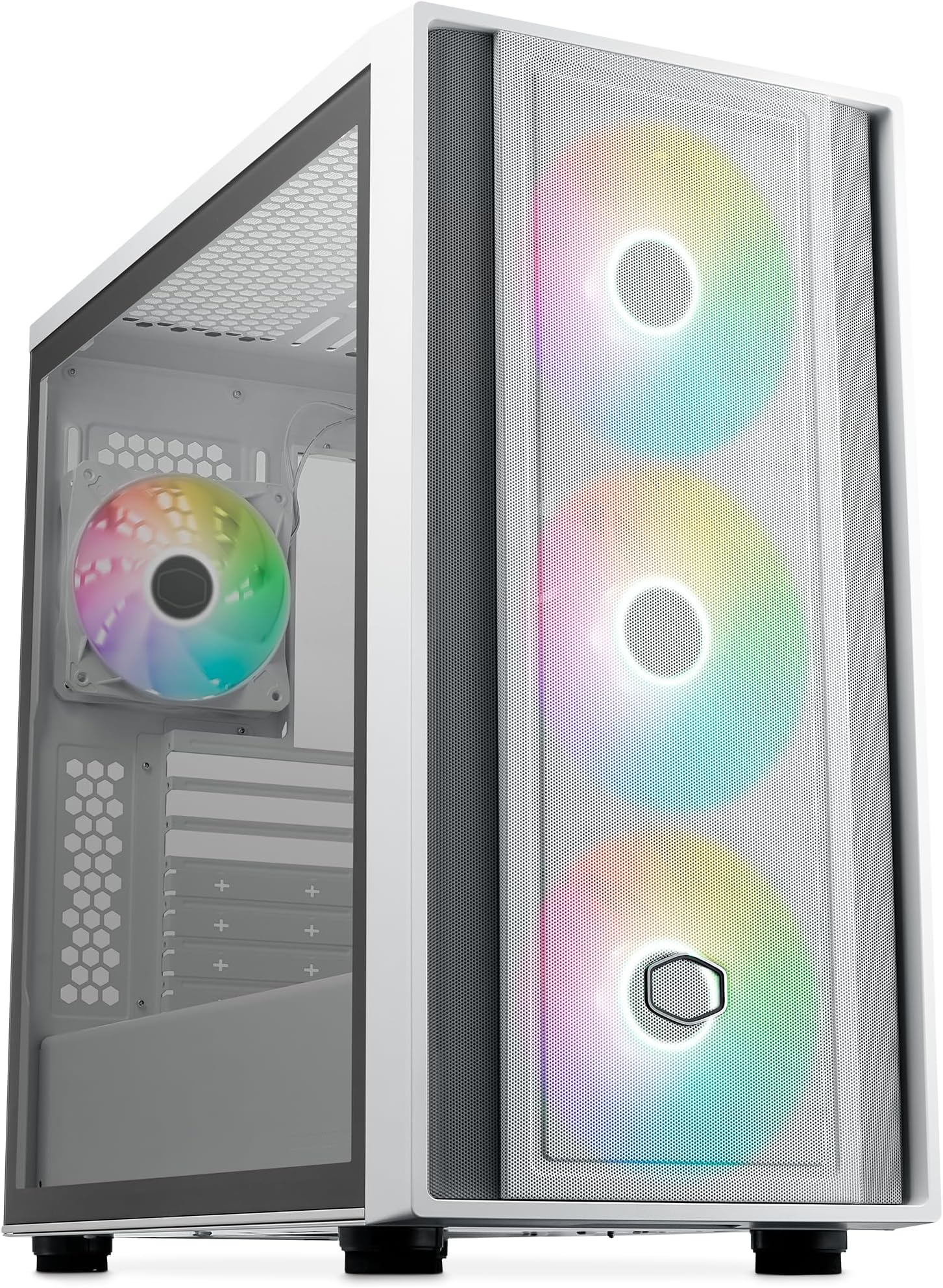 Amazon.in: Buy Cooler Master Alloy Steel Mb600 Computer Case-White|Back ...