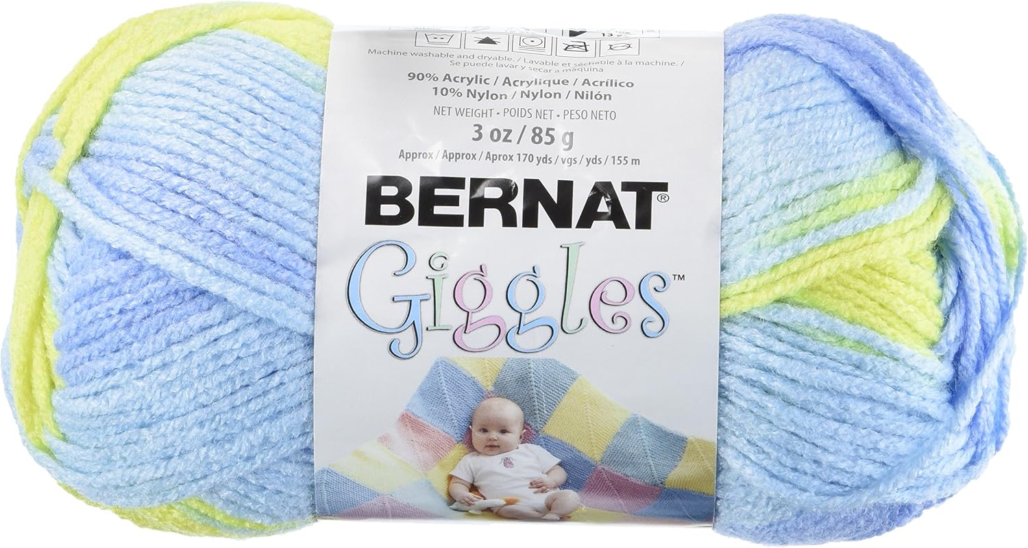 Amazon.com: Giggles Ombre Yarn-Happy Days
