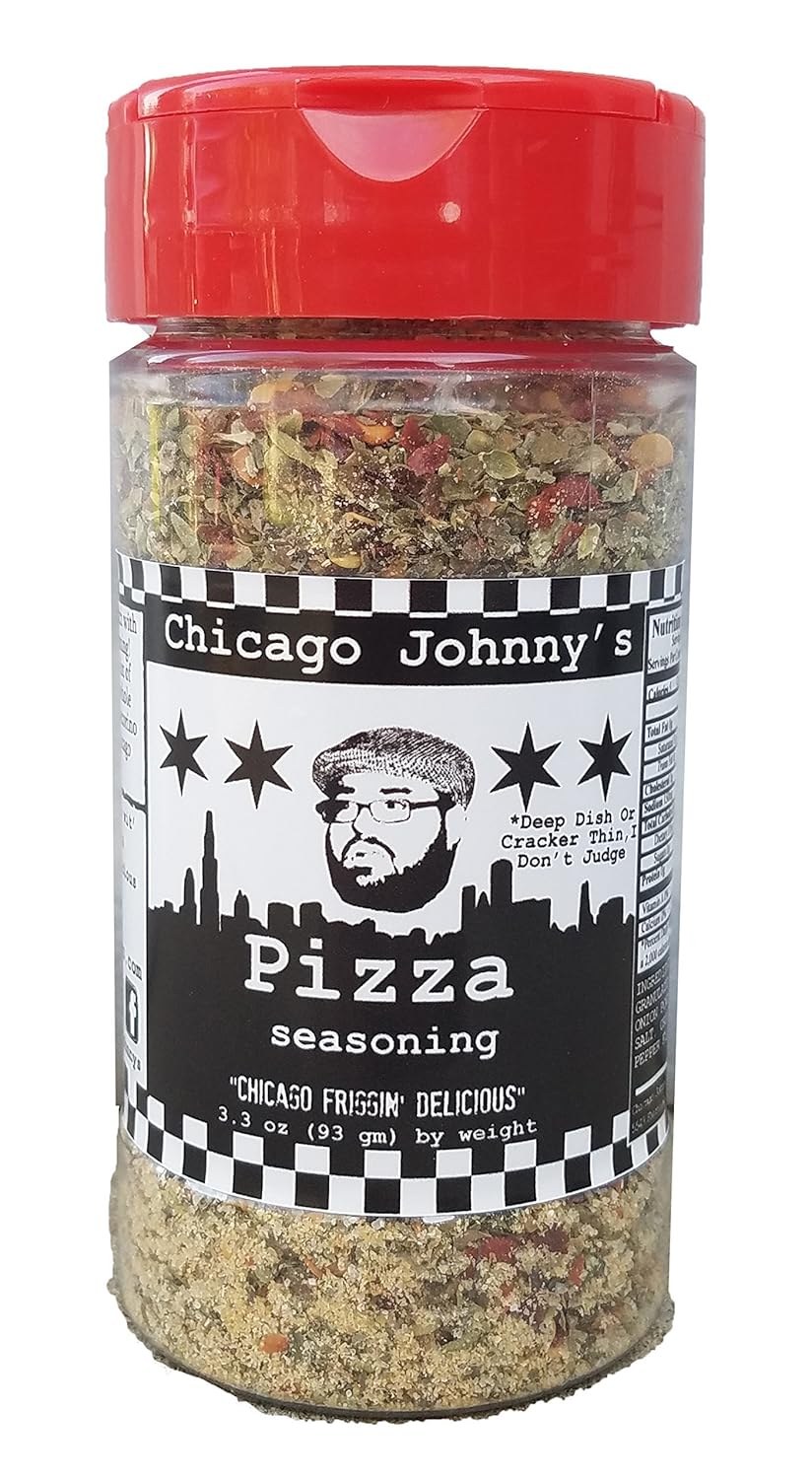 Amazon.com : Chicago Johnny's Perfect Pizza Seasoning : Grocery ...
