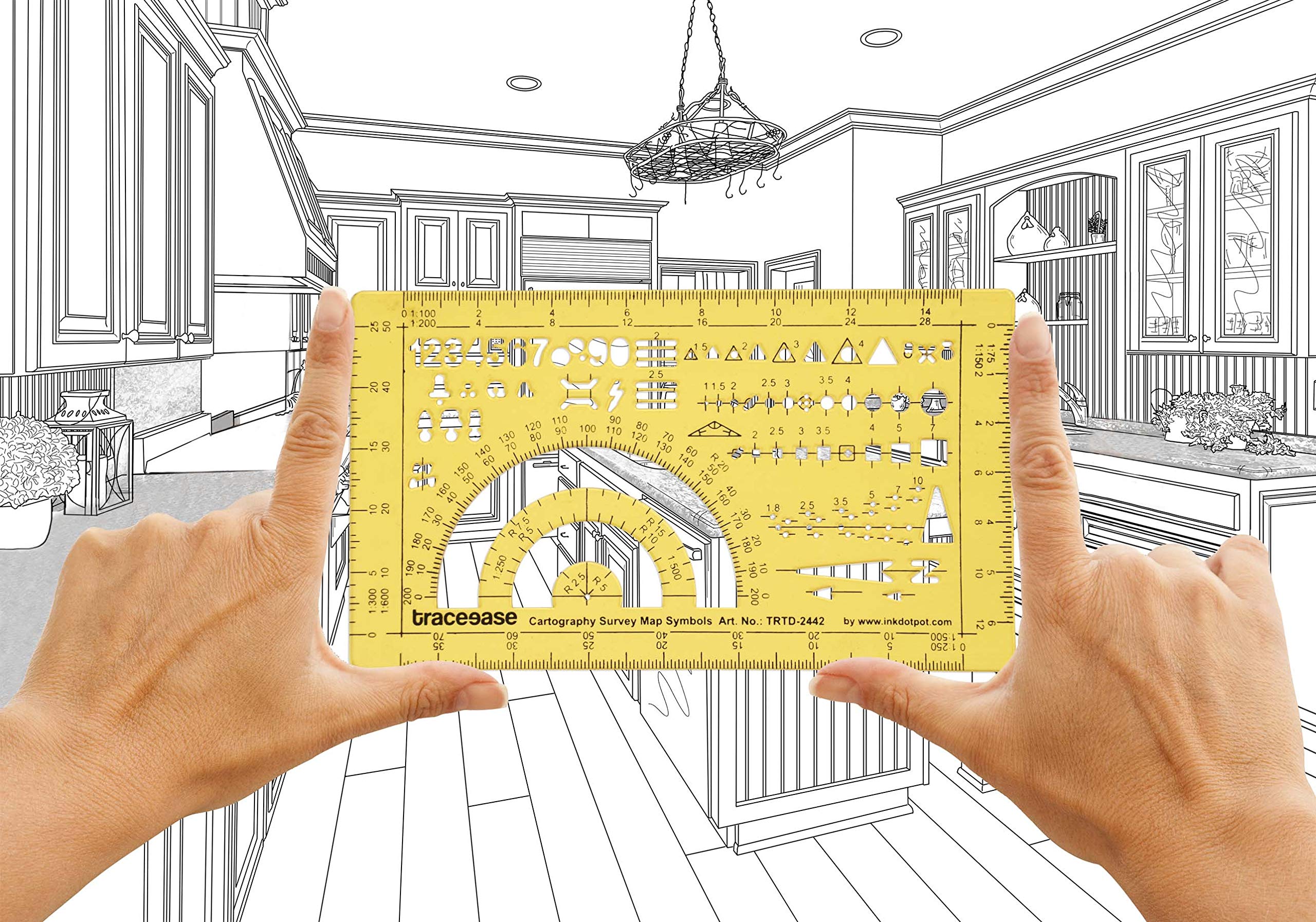 Snapklik.com : Traceease Map Drafting Cartography Survey Map Symbols ...