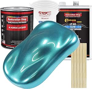 Amazon.com: Restoration Shop - Aquamarine Firemist Acrylic Lacquer Auto ...