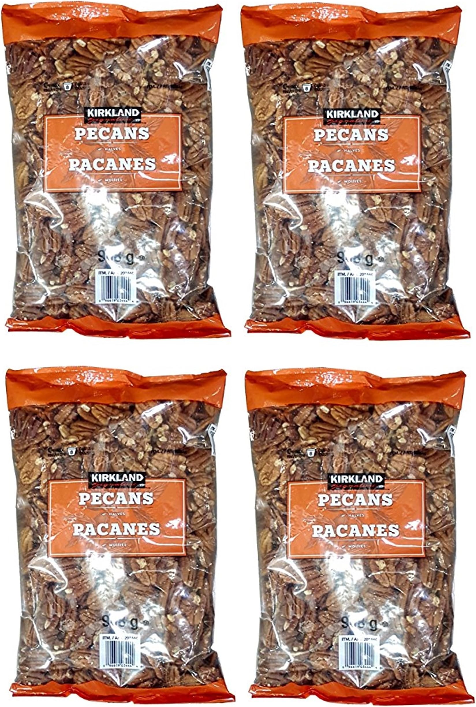 Amazon.com : Kirkland Signature Pecan Halves, 2 Pound (4 Pack ...