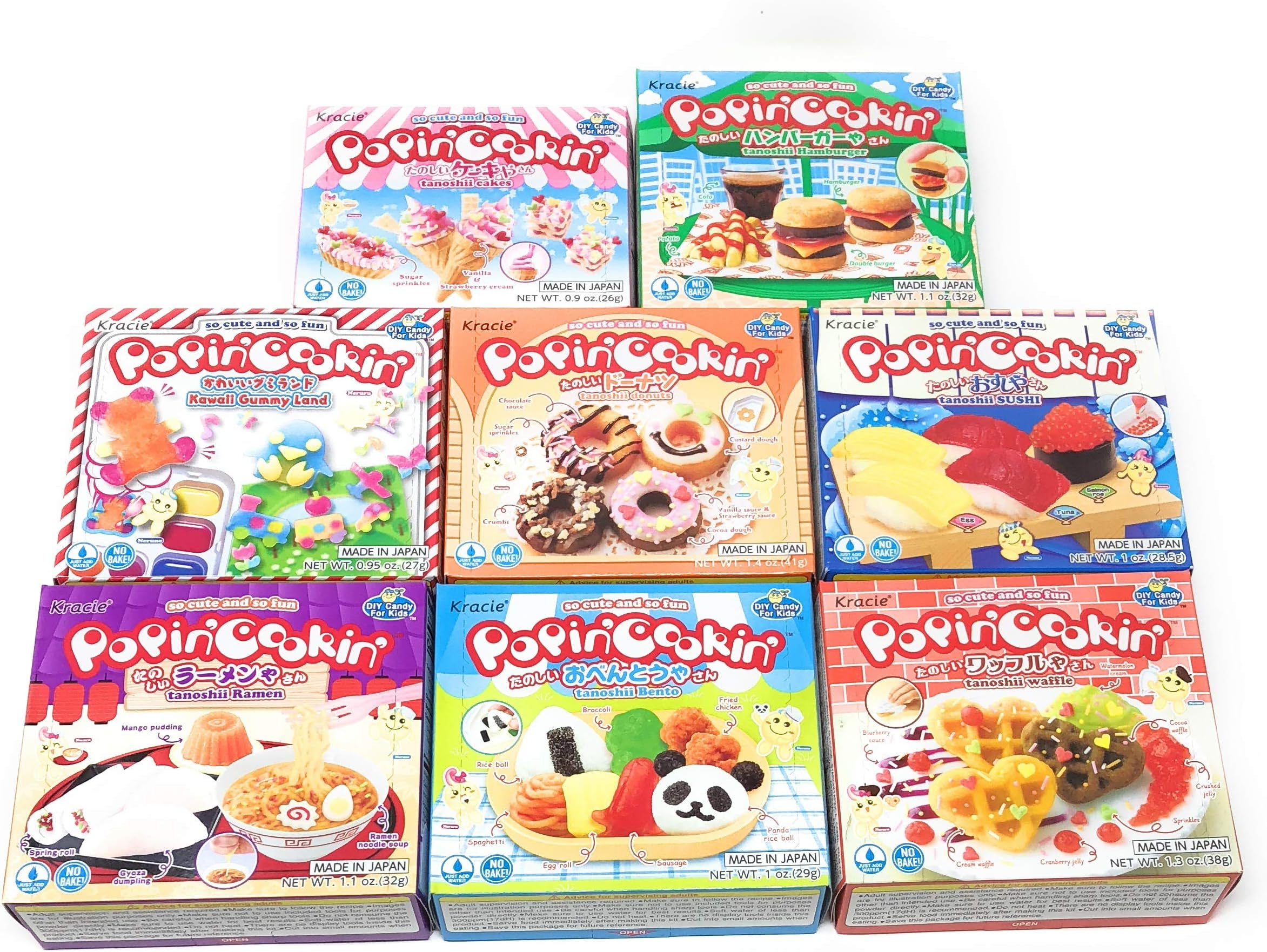 Amazon.com: Popin Cookin DIY Candy Making Kit Assorted Variety Sets ...