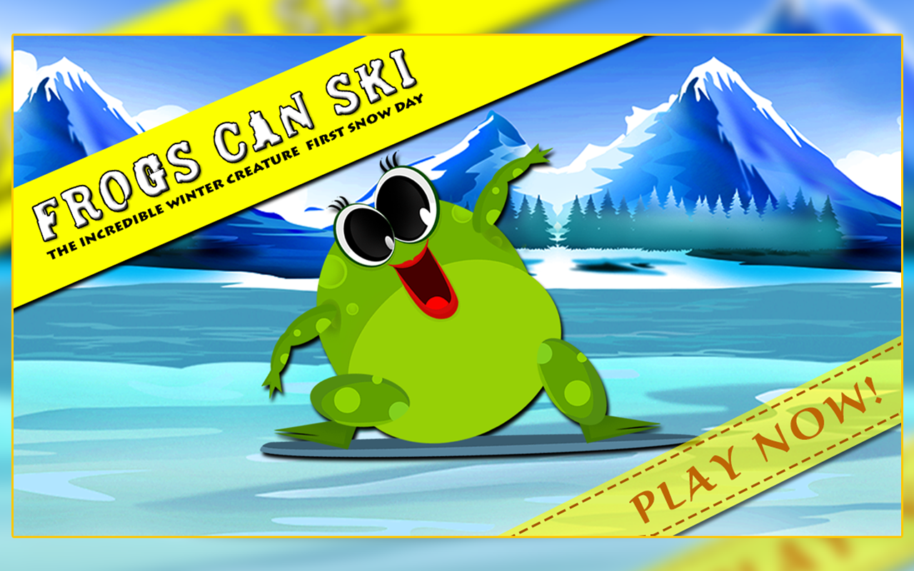 Frogs Can Ski : The Incredible Winter Creature First Snow Day - Gold ...