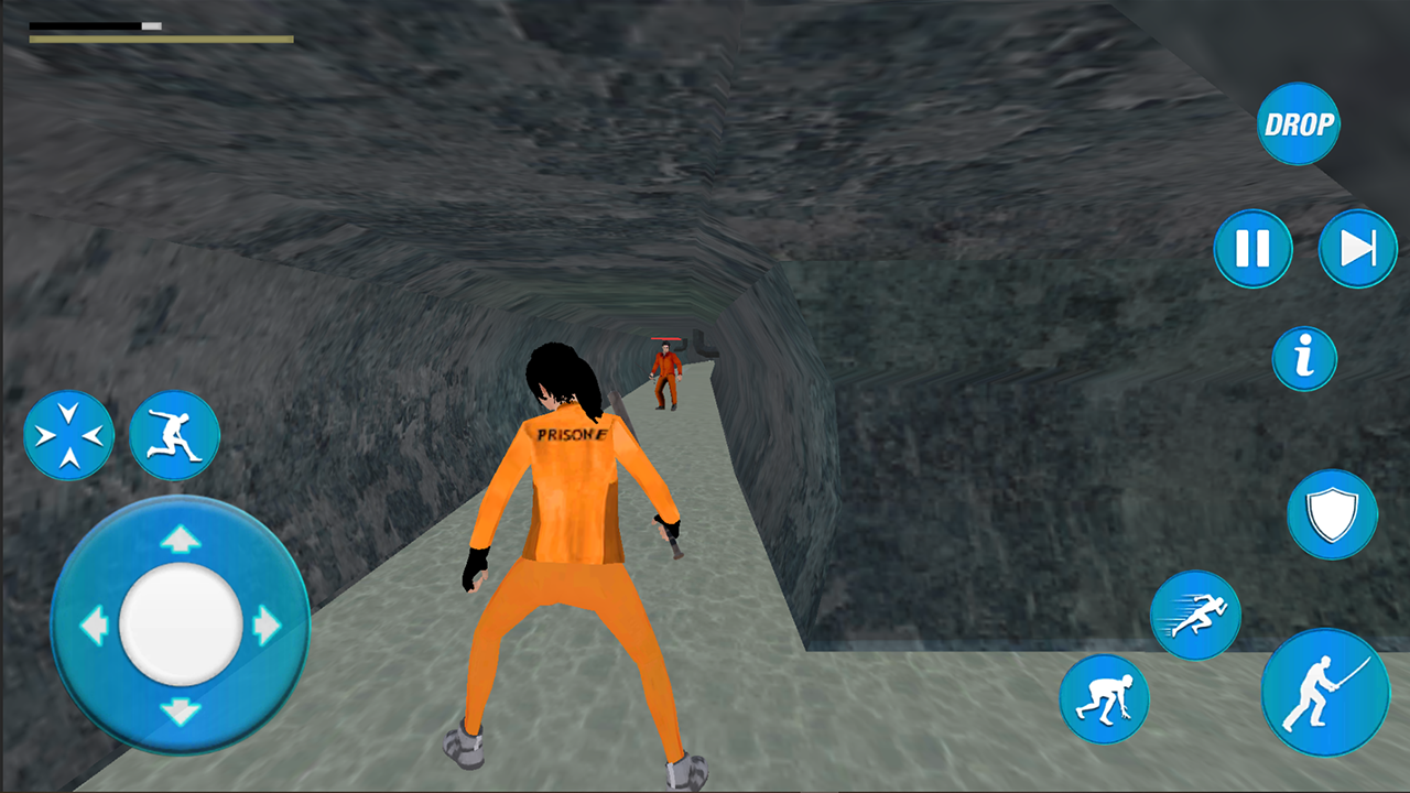 Gangster Prison Escape Grand Jail Break Action 3D Sim: Police Fun Hide ...