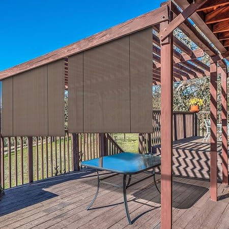 Amazon.com: TANG Sunshades Depot Exterior Roller Shade Roll up Shade ...