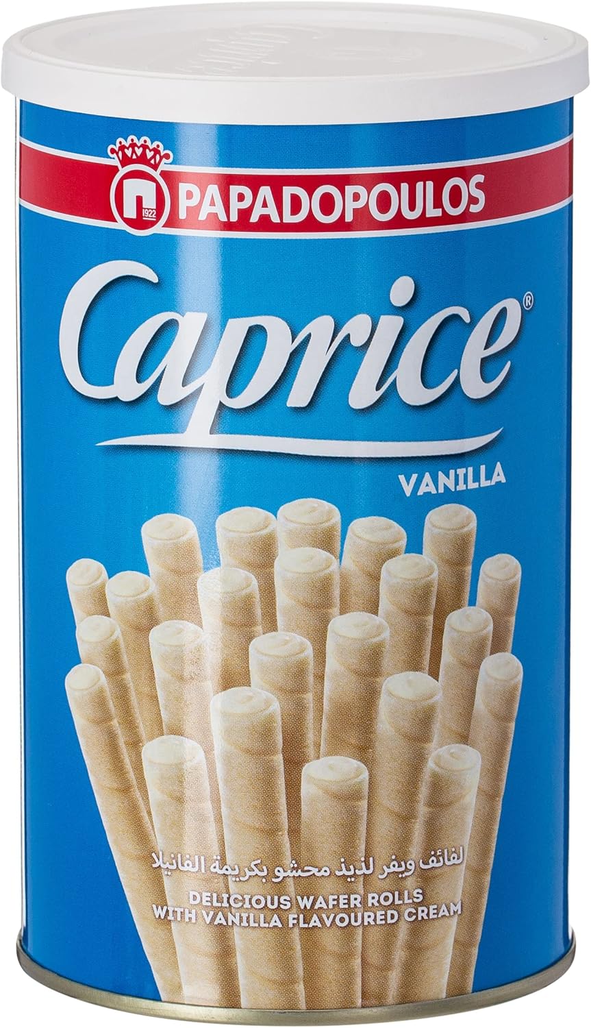Caprice Vanilla Flavoured Wafer Roll, 250G - Pack of 1 : Buy Online at ...
