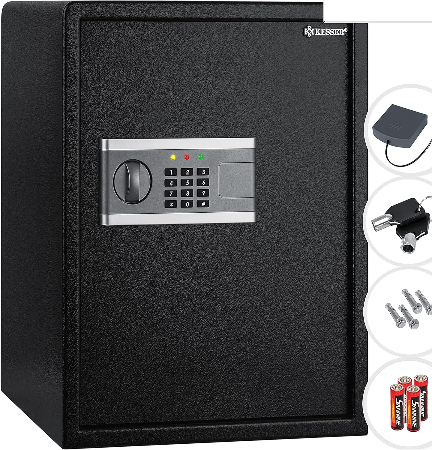 KESSER® Electric Safe | Battery Box Included | Electronic Safe | Triple ...