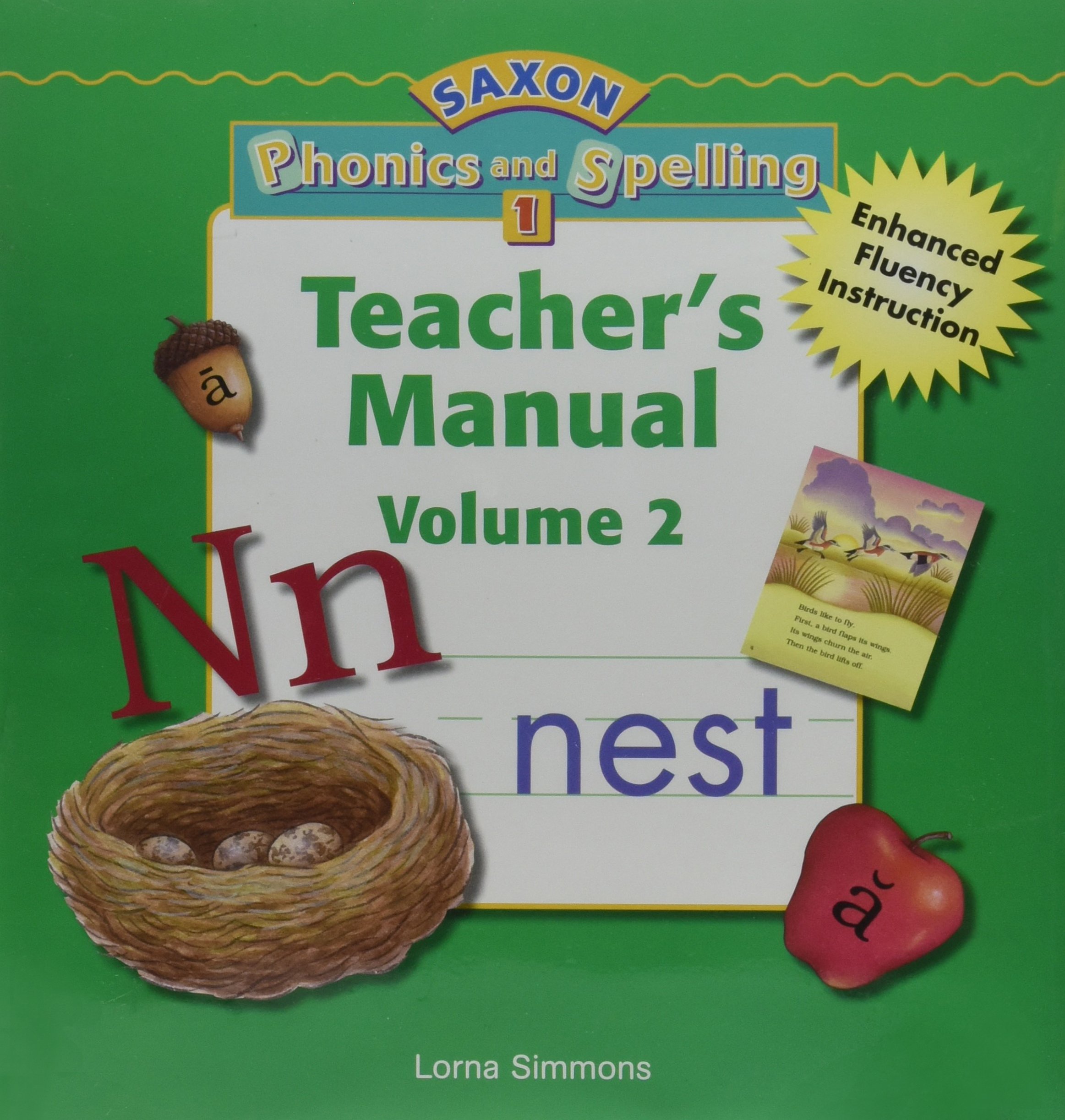 Phonics & Spelling, Grade 1: Teacher Edition (2) (Saxon Phonics ...