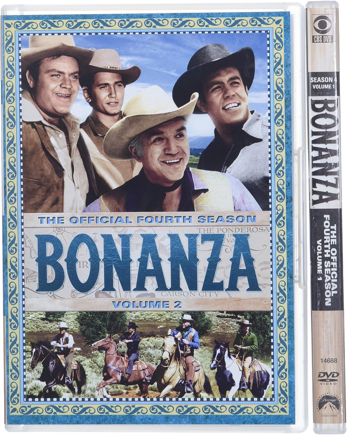 Bonanza 2 Pack: The Official Fourth Season, Volume One and The Official ...