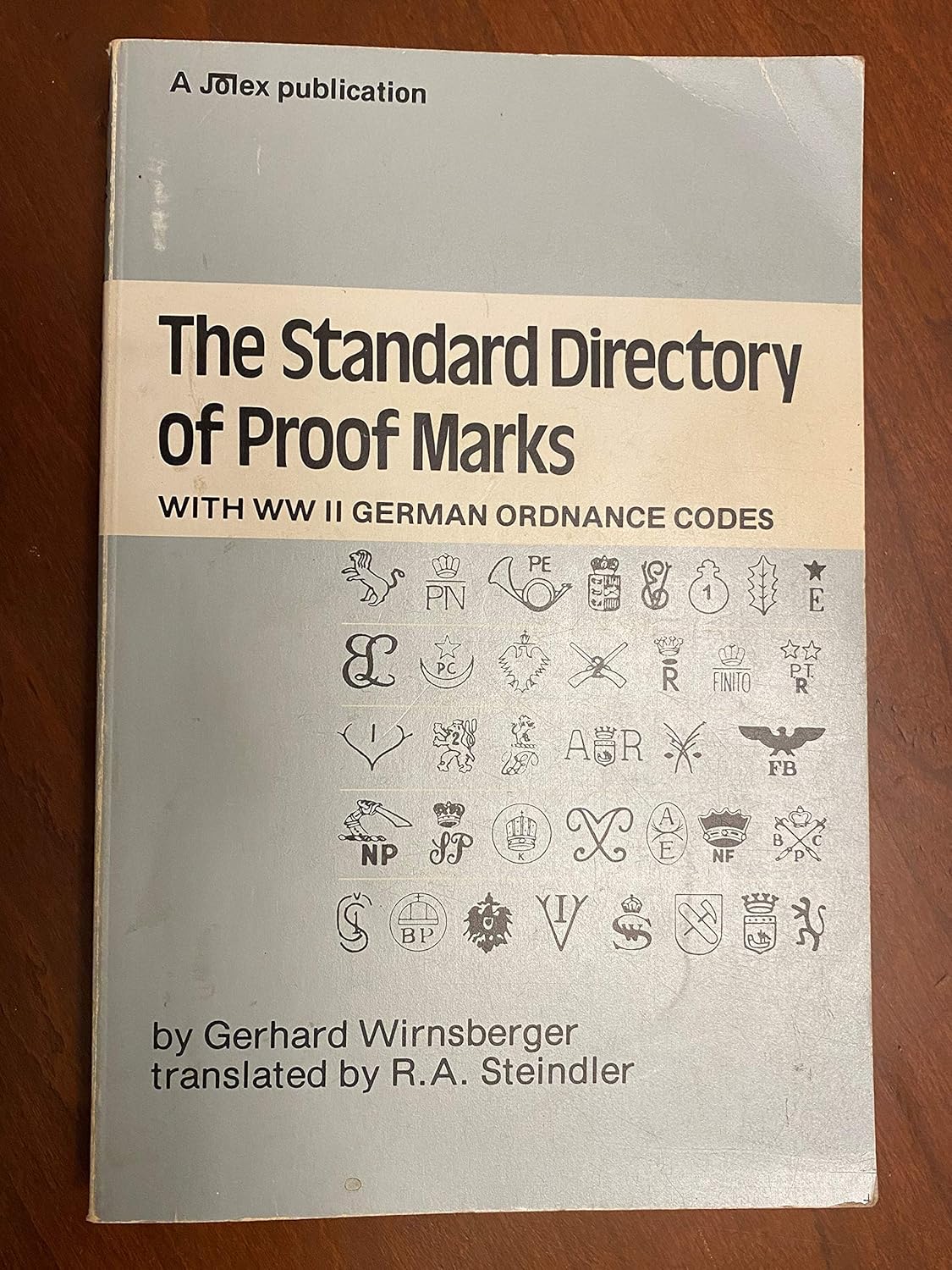 The Standard Directory of Proof Marks With WWII German Ordnance Codes ...