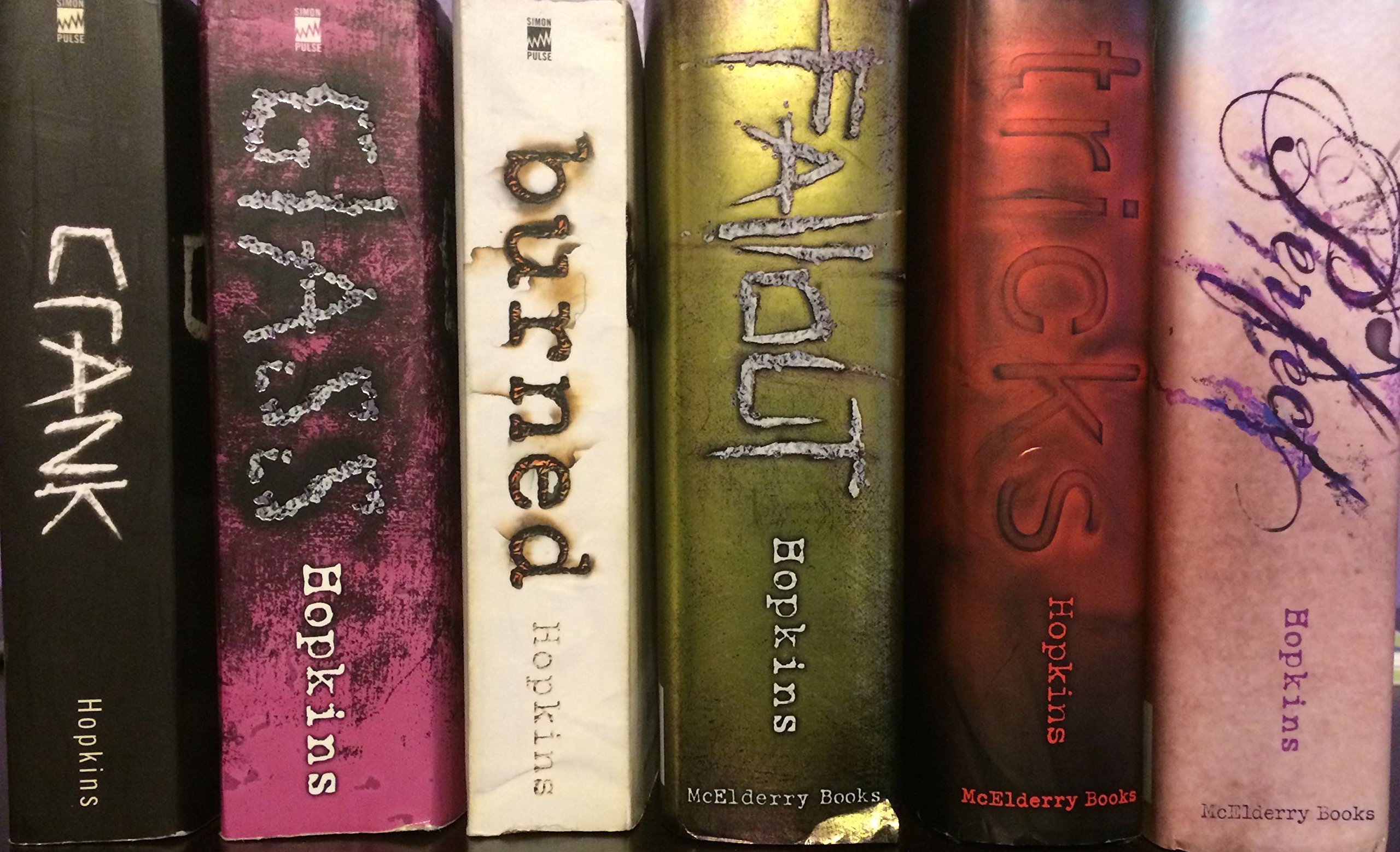 Amazon.com: Crank: 9780689865190: Hopkins, Ellen: Books