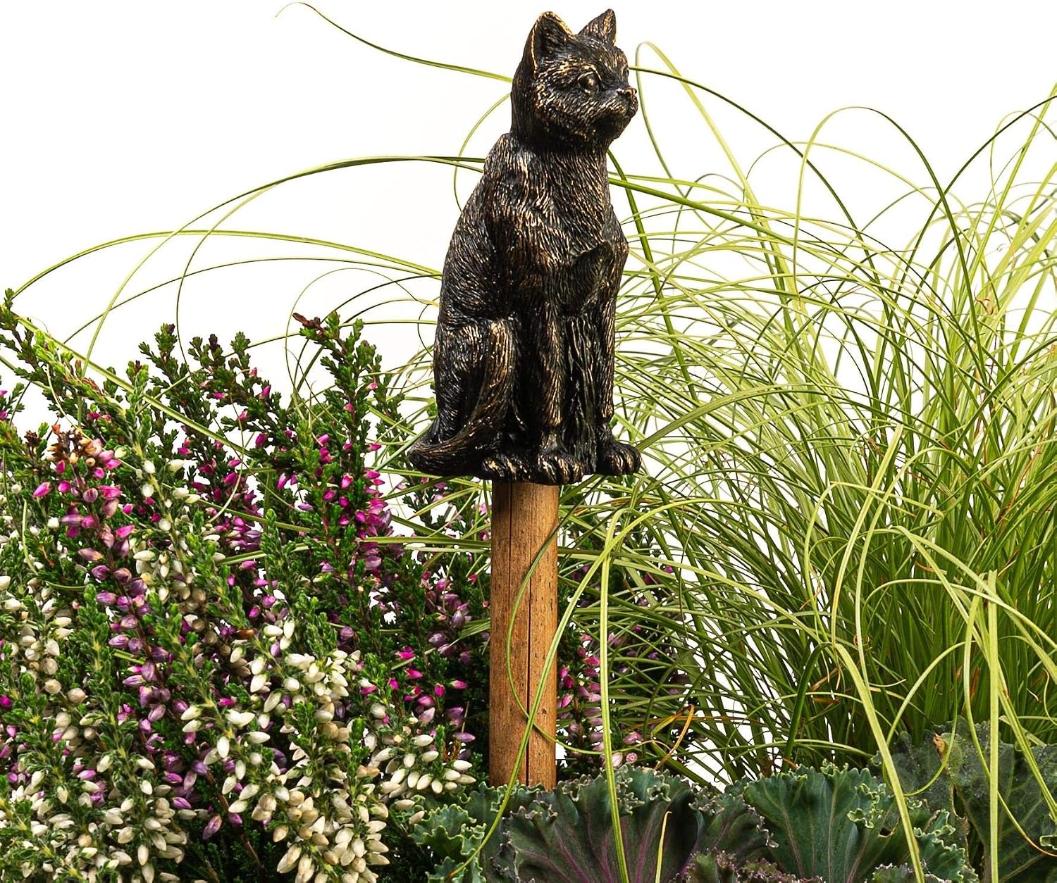 Amazon.com : Potty Feet Cane Companion Topper - Sitting Cat : Patio ...