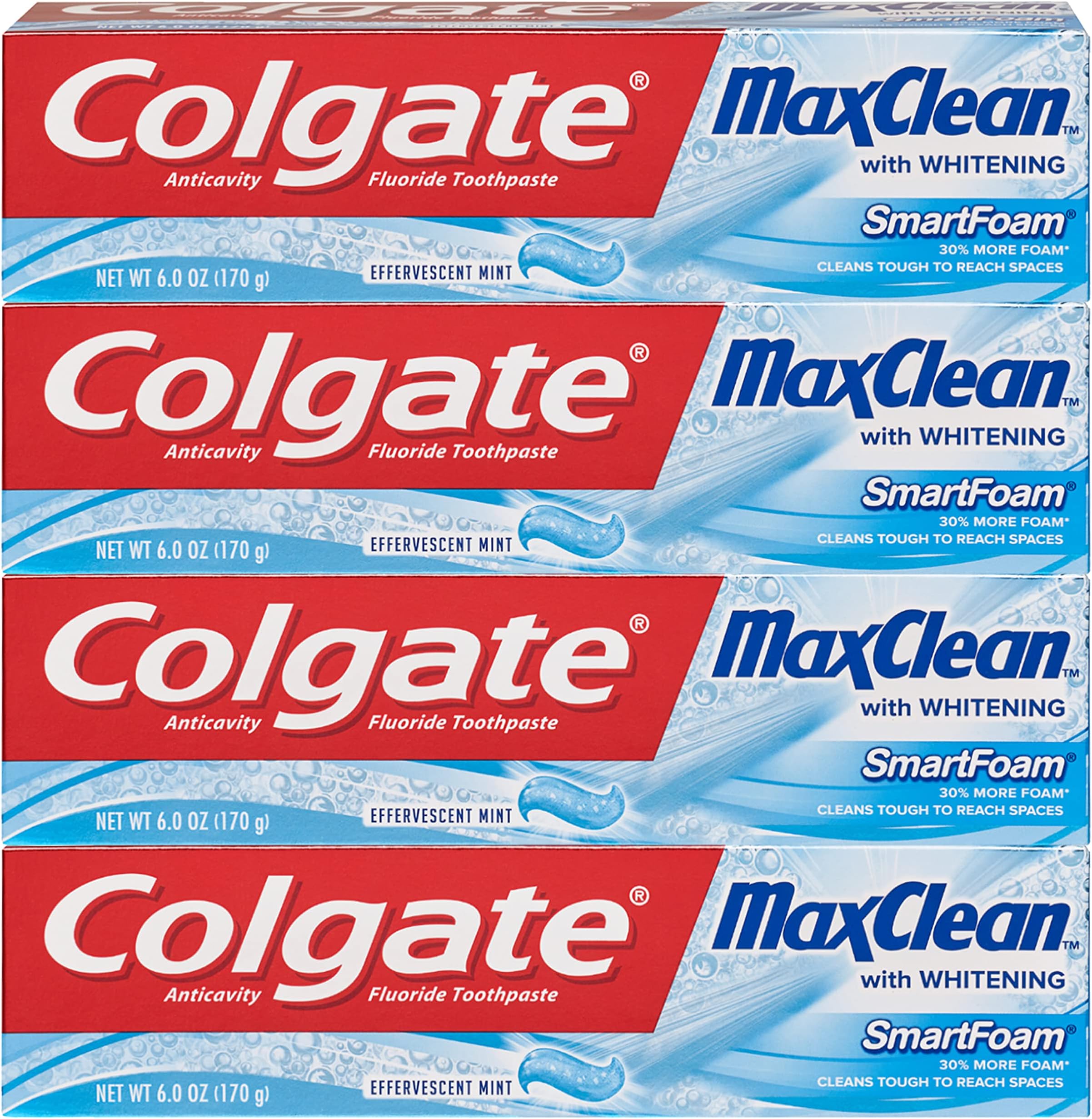 Amazon.com : Colgate Max Fresh with Whitening Toothpaste with Mini ...