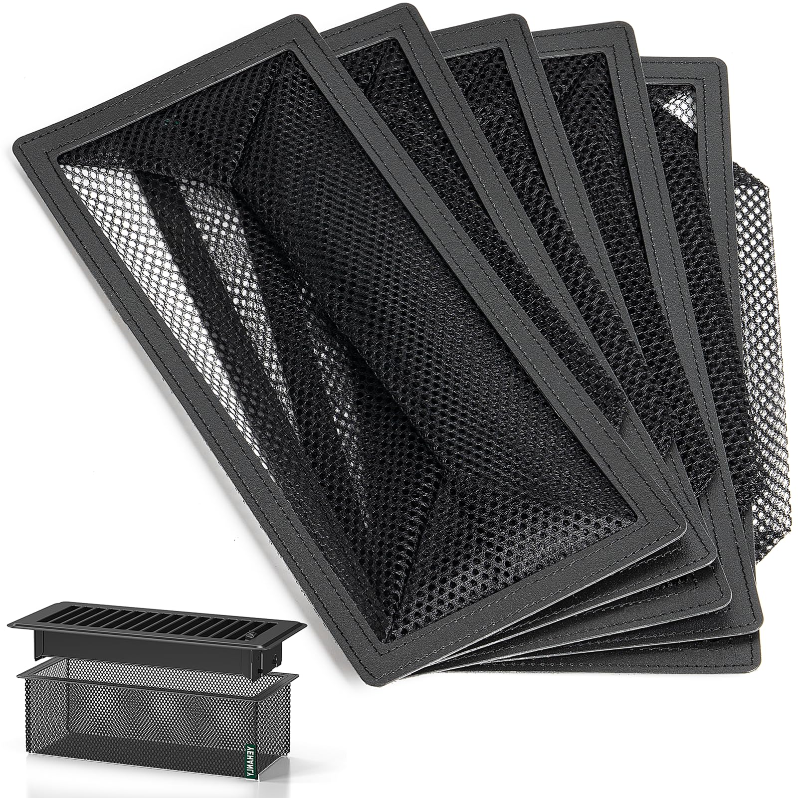 Floor Register Cover Trap, Vent Nets for Home Floor 4 x 10 Inch, Air ...