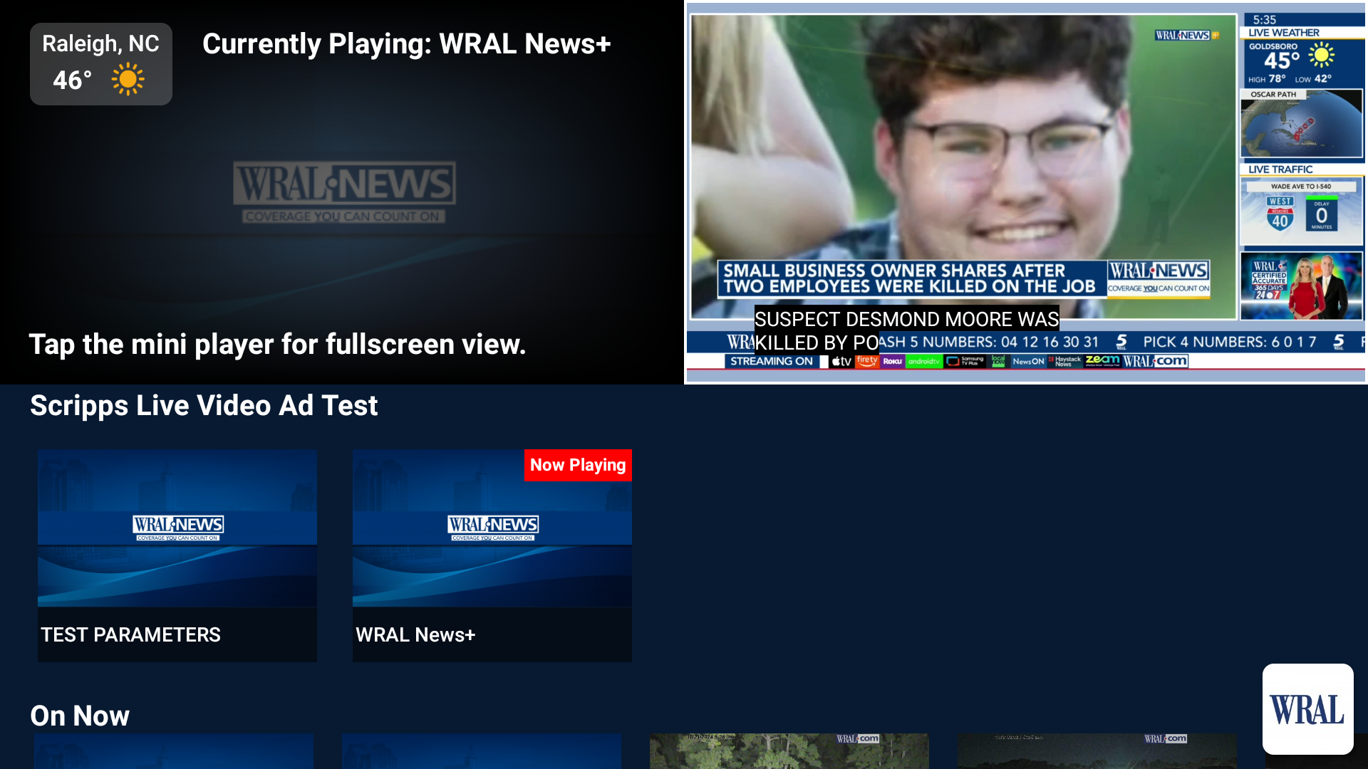 WRAL-TV North Carolina - App on Amazon Appstore