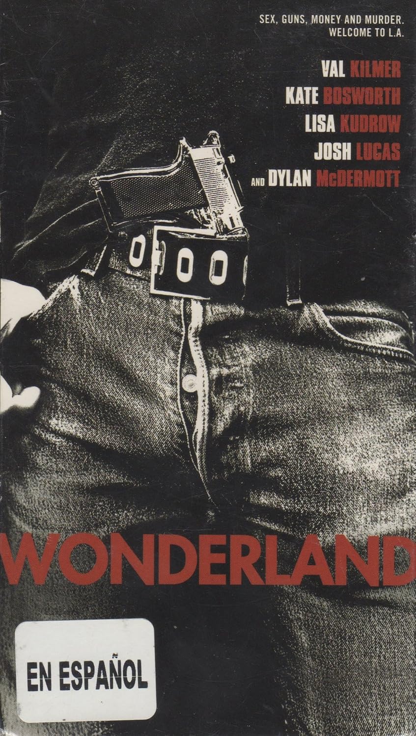 Amazon.com: Wonderland [VHS] : Val Kilmer, Lisa Kudrow, Kate Bosworth ...