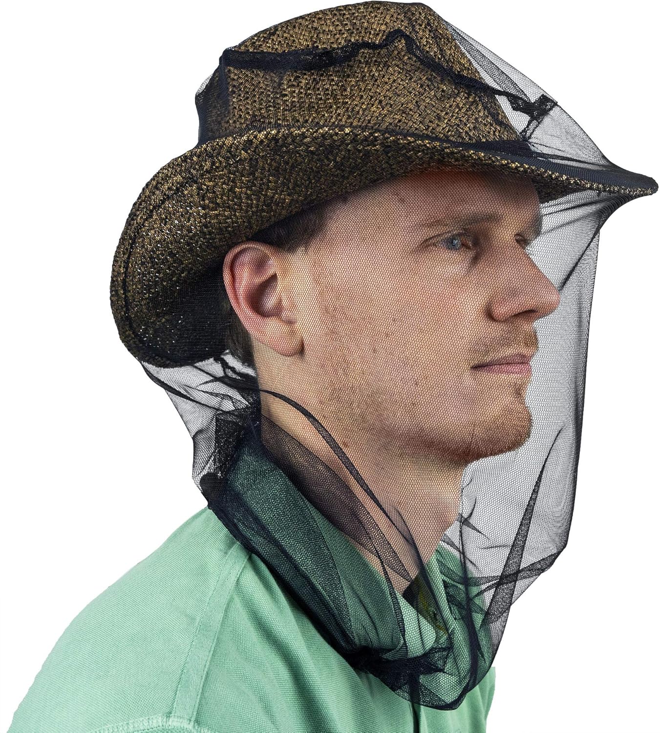 Amazon.com: Universal Backpackers Mosquito Head Net for Insect, Fly ...