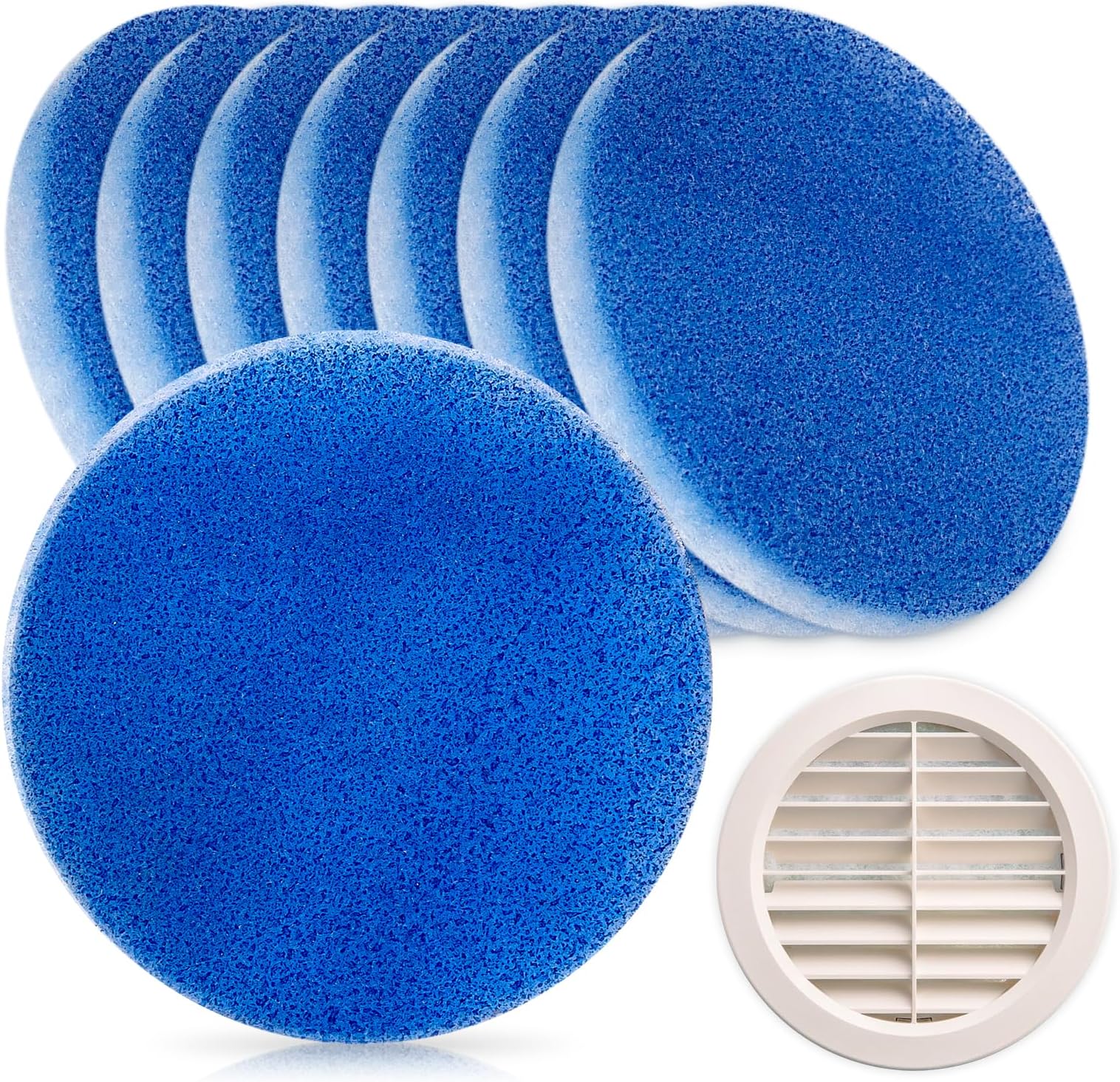 Amazon.com: luxlead RV AC Filters (8 Pack) 5.25” Diameter Round Air ...