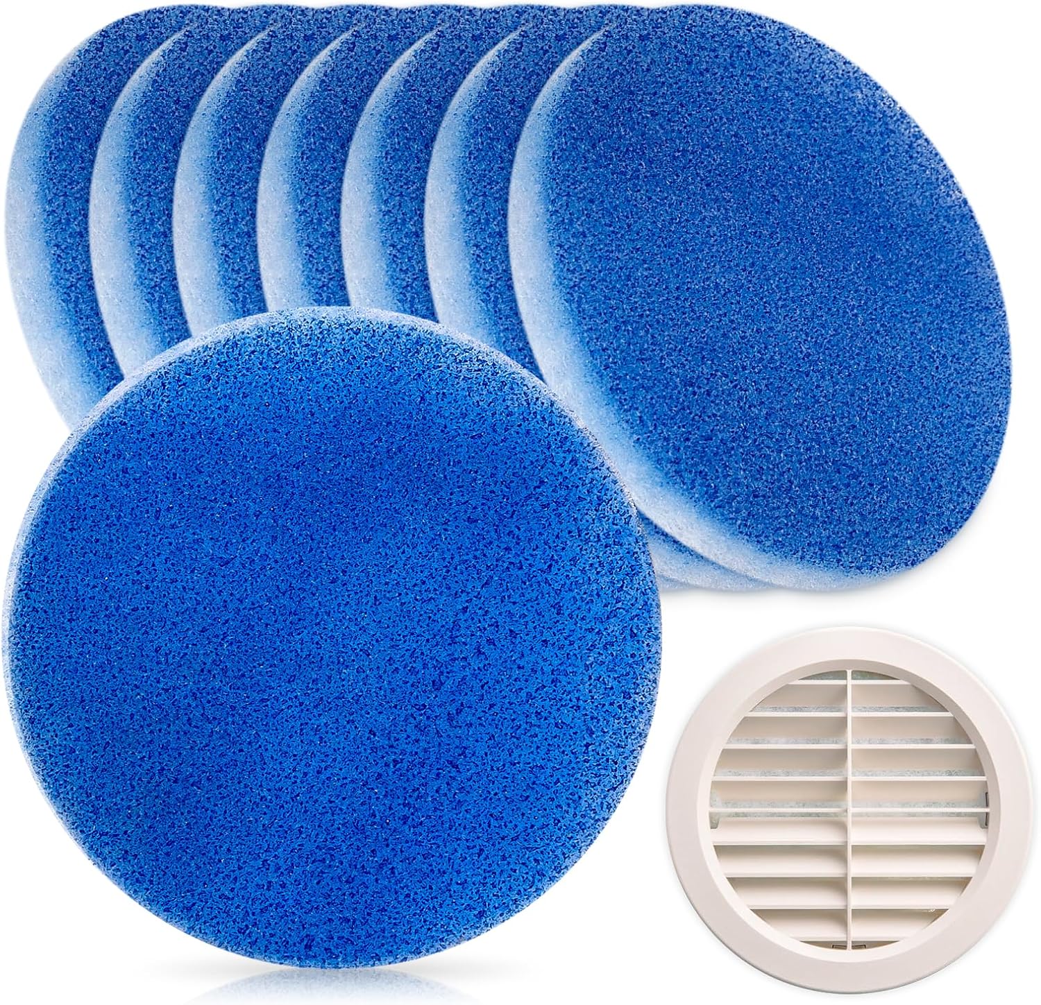 Amazon.com: luxlead RV AC Filters (8 Pack) 5.25” Diameter Round Air ...