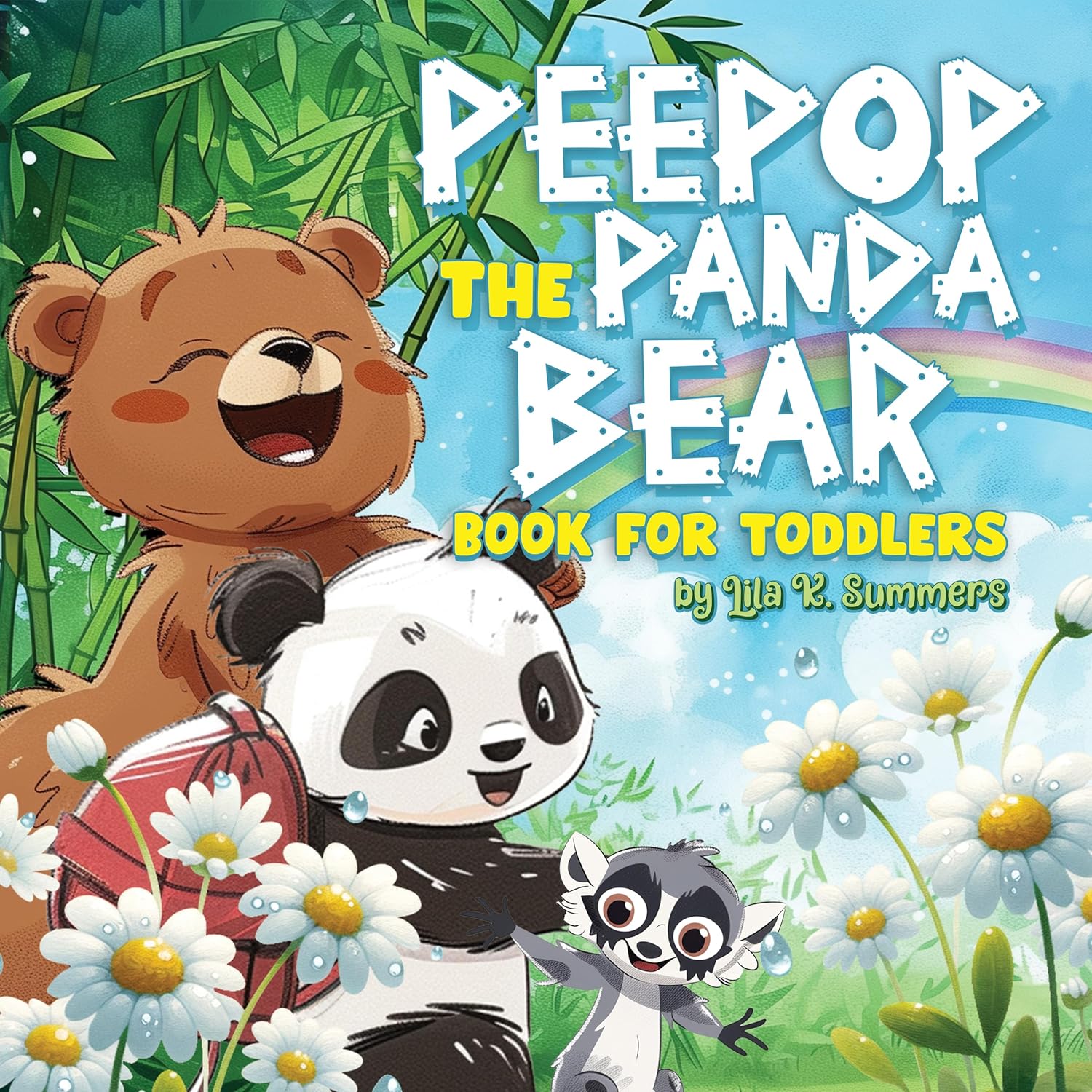 Amazon.com: Peepop The Panda Bear Book for Toddlers: Happy Adventures ...