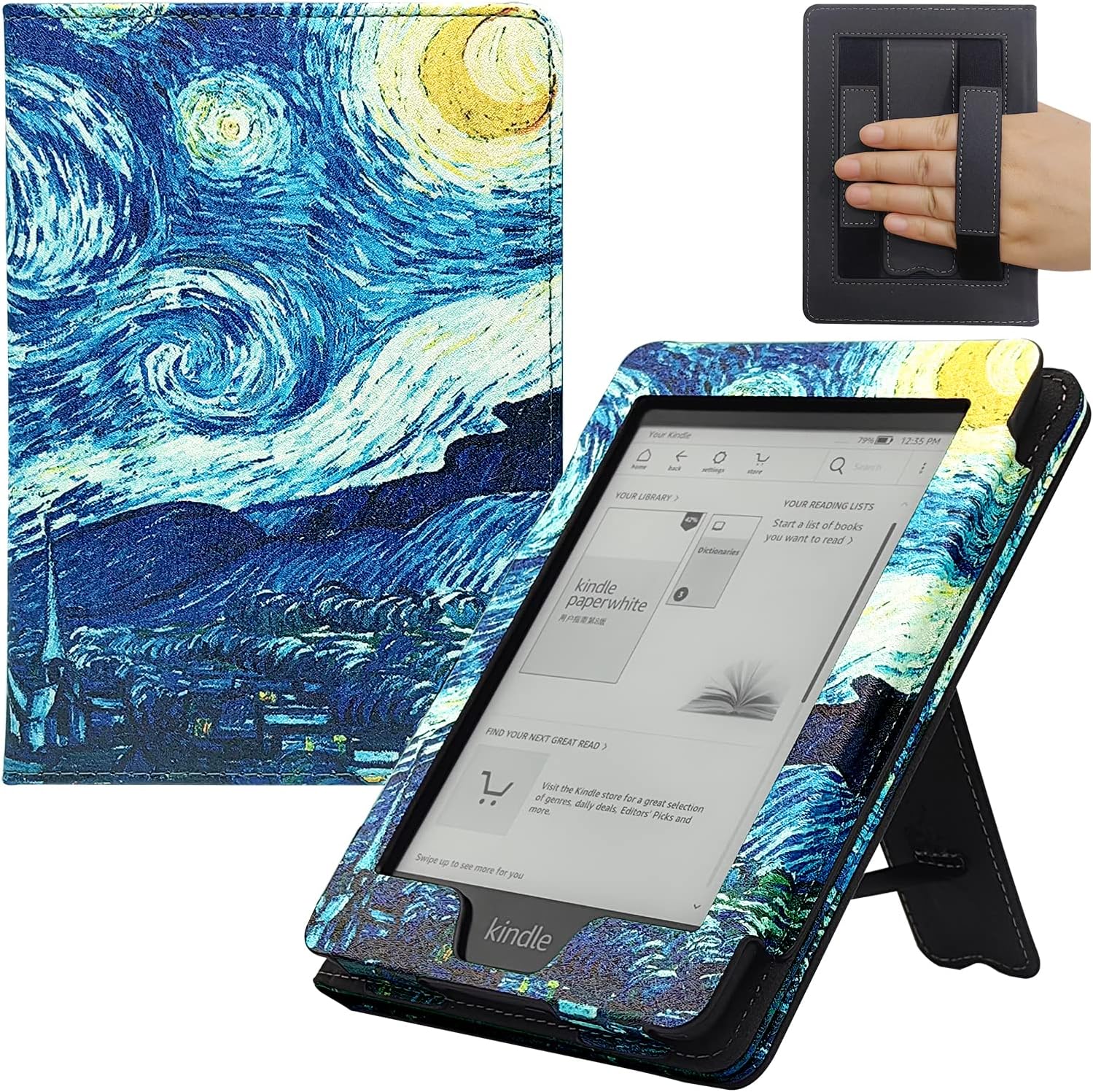 Amazon.com: UMUBUHOMS Stand Case for 6 Inch Kindle Paperwhite (10th/7th ...