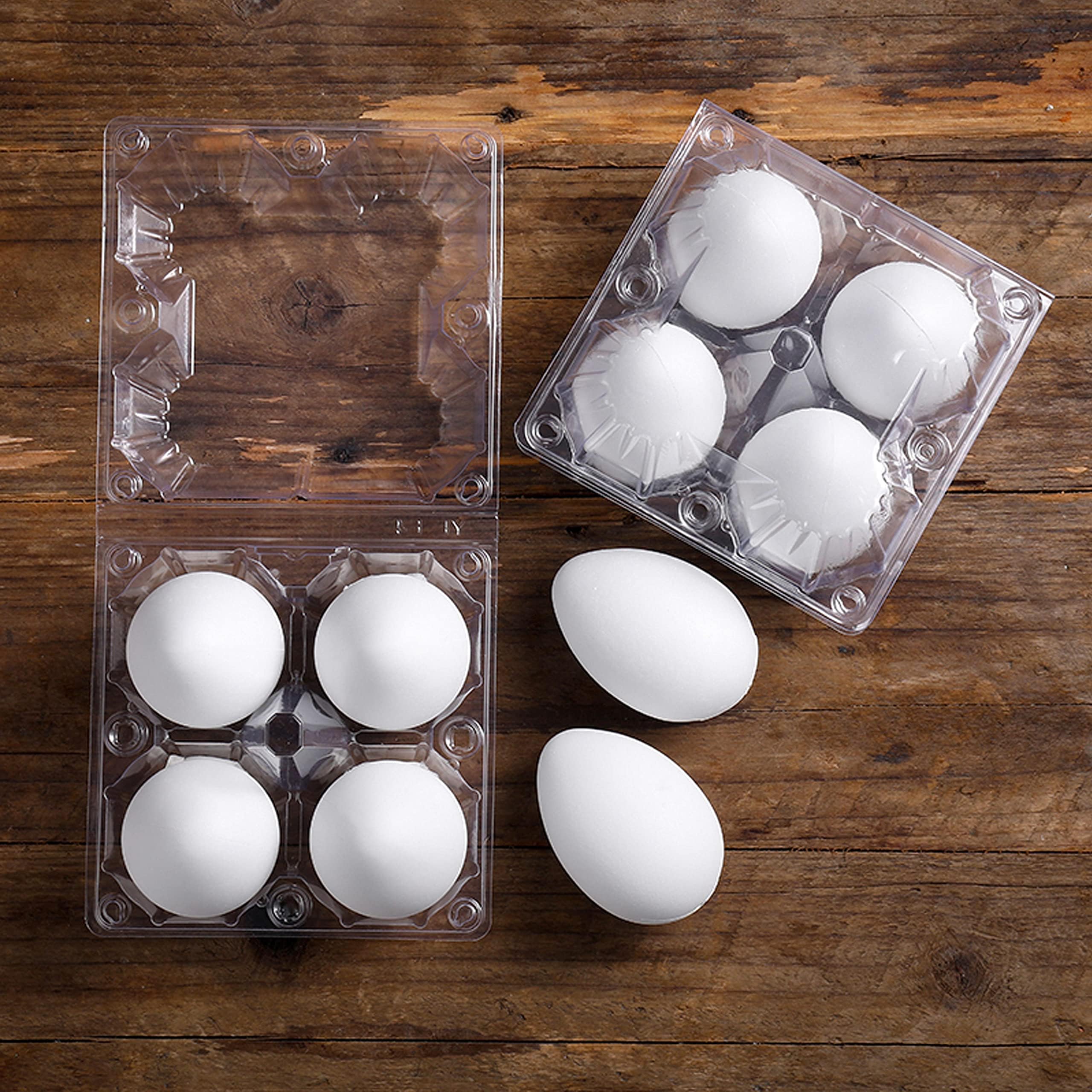 Amazon.com: Peryiter 50 Pcs Easter Egg Cartons for Chicken Eggs Colored ...