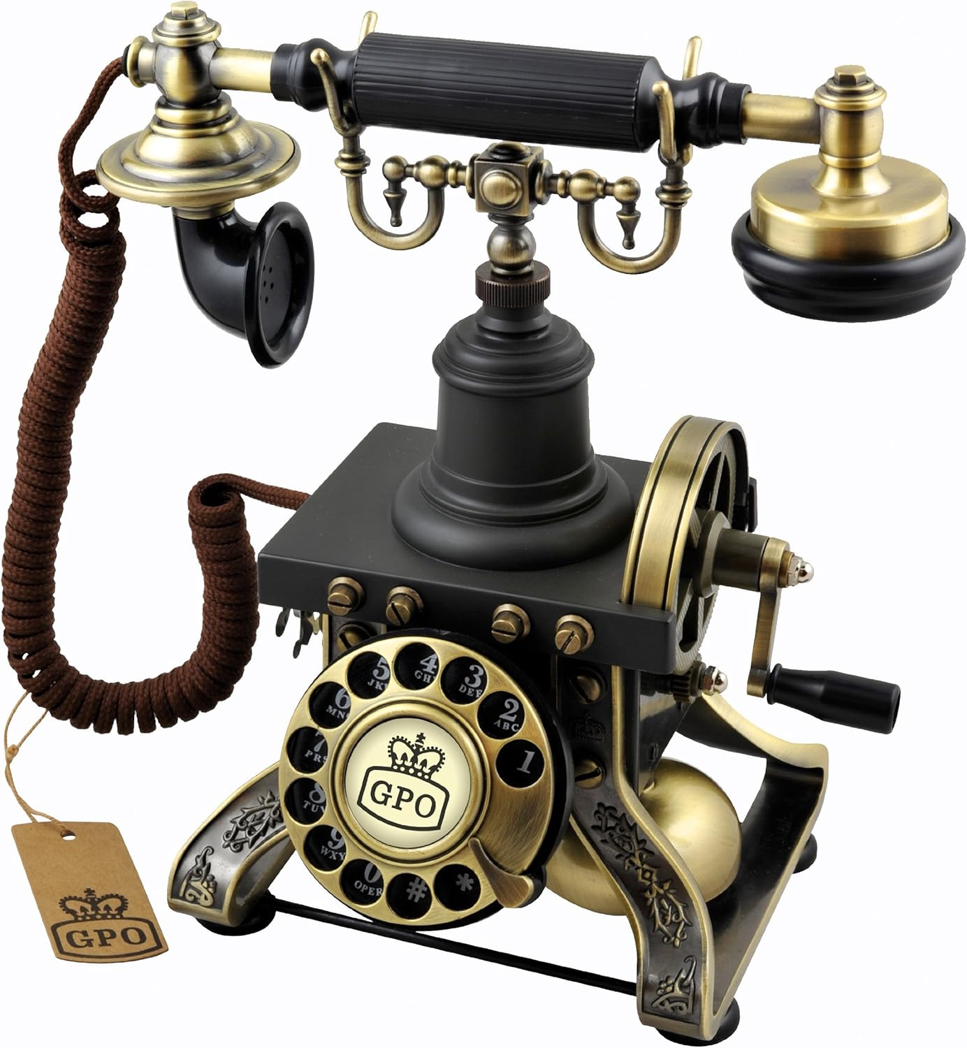 Classical GPO 1892 Windsor Rotary Dial Telephone : Amazon.co.uk ...