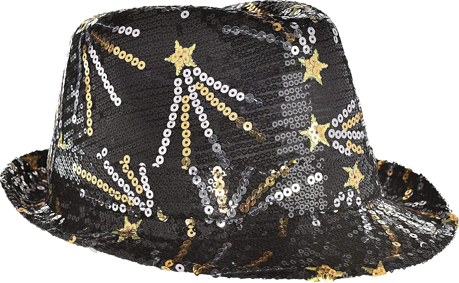 Amazon.com: Amscan hat, 6.3" x 11.3", Gold and Silver : Clothing, Shoes ...