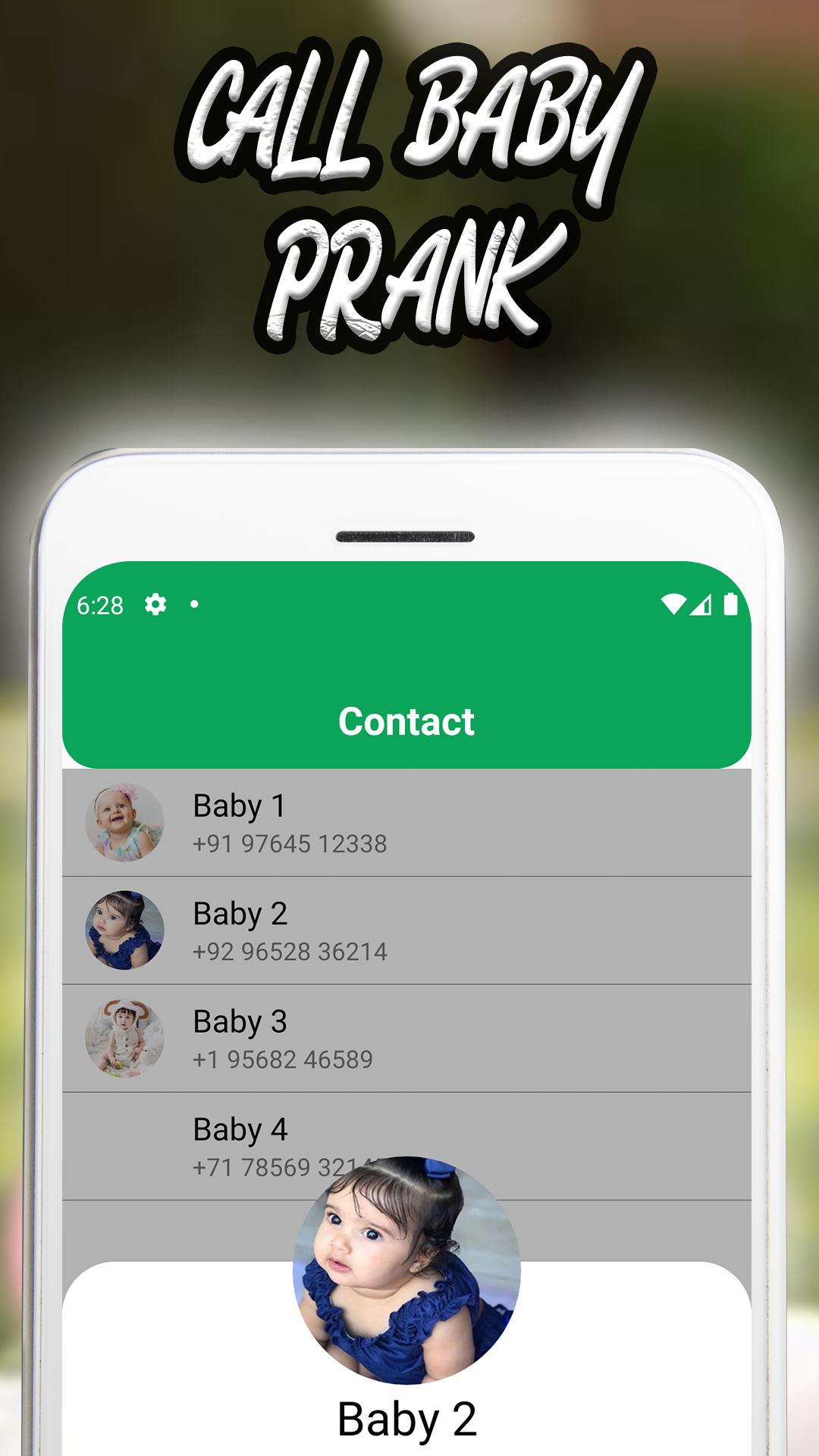 Video Call from Baby - Fake call with Baby - Prank Video Call & Voice ...