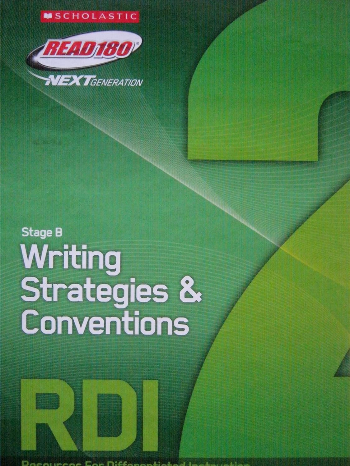 Read 180 RDI Writing Strategies & Conventions Stage B: Scholastic ...