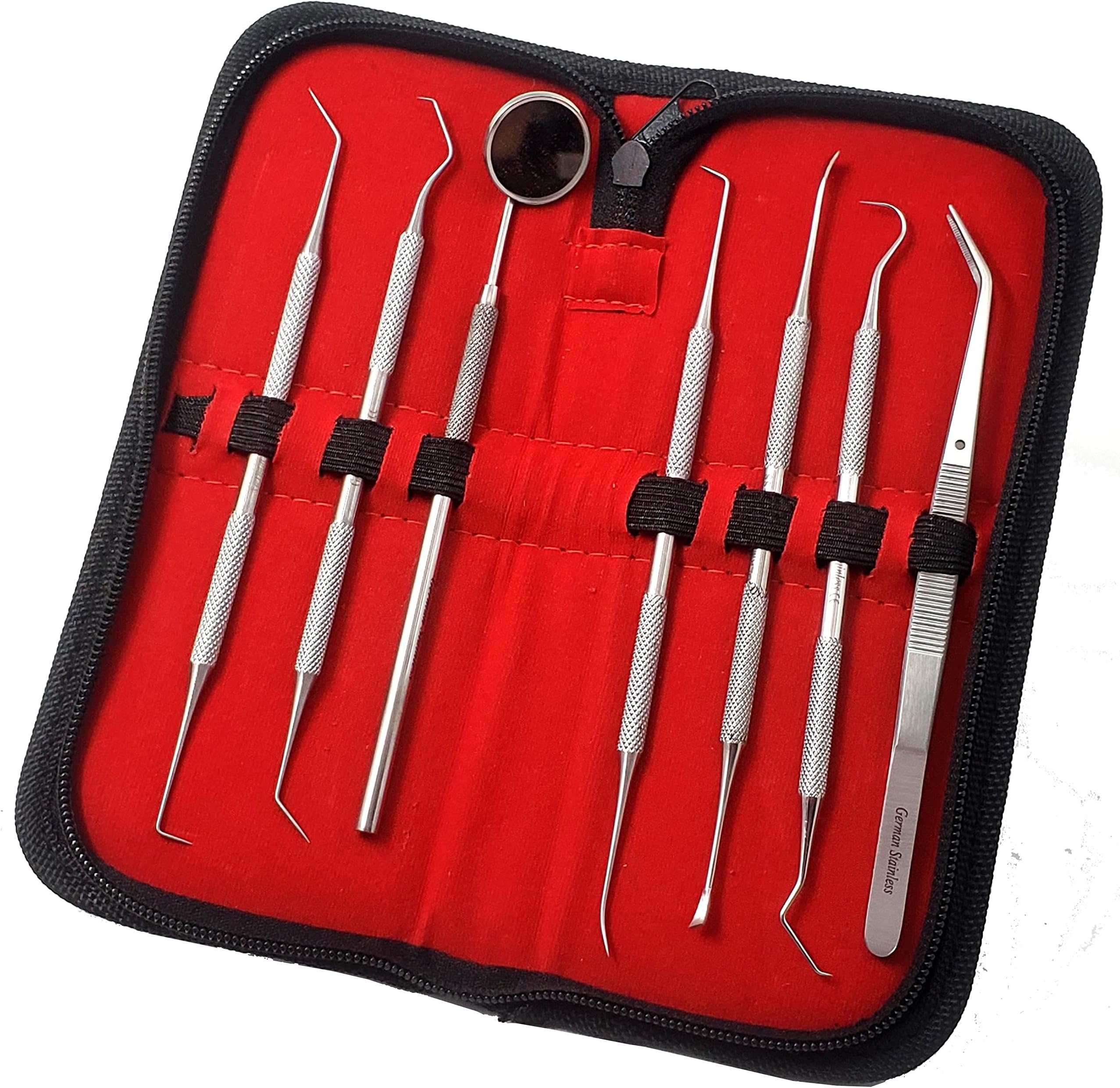 Amazon.com : Professional Dental Tarter Scraper Tool Pick, Double Ended ...