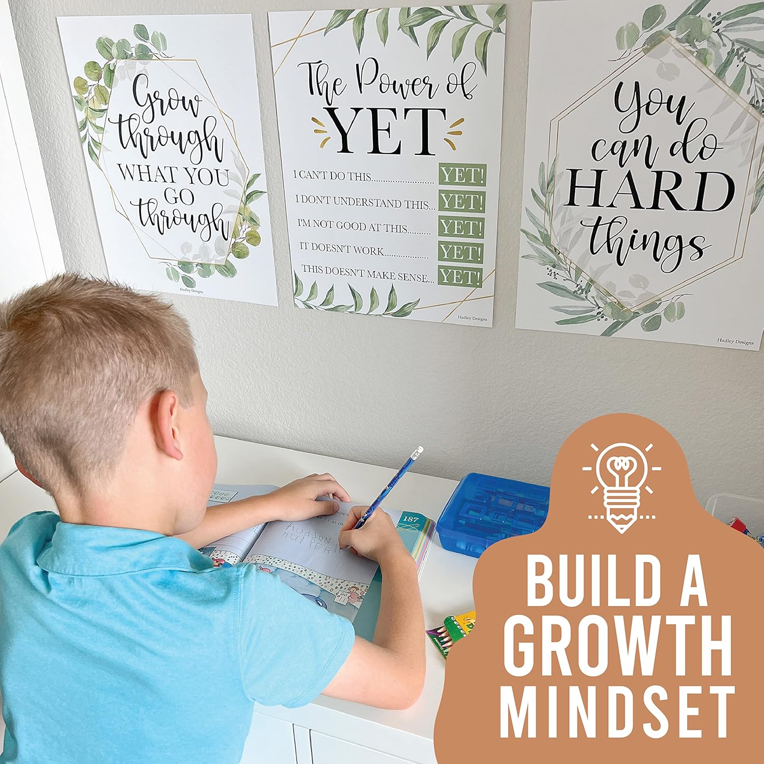 1 Geo Greenery Classroom Calendar Set Bulletin Board Australia | Ubuy