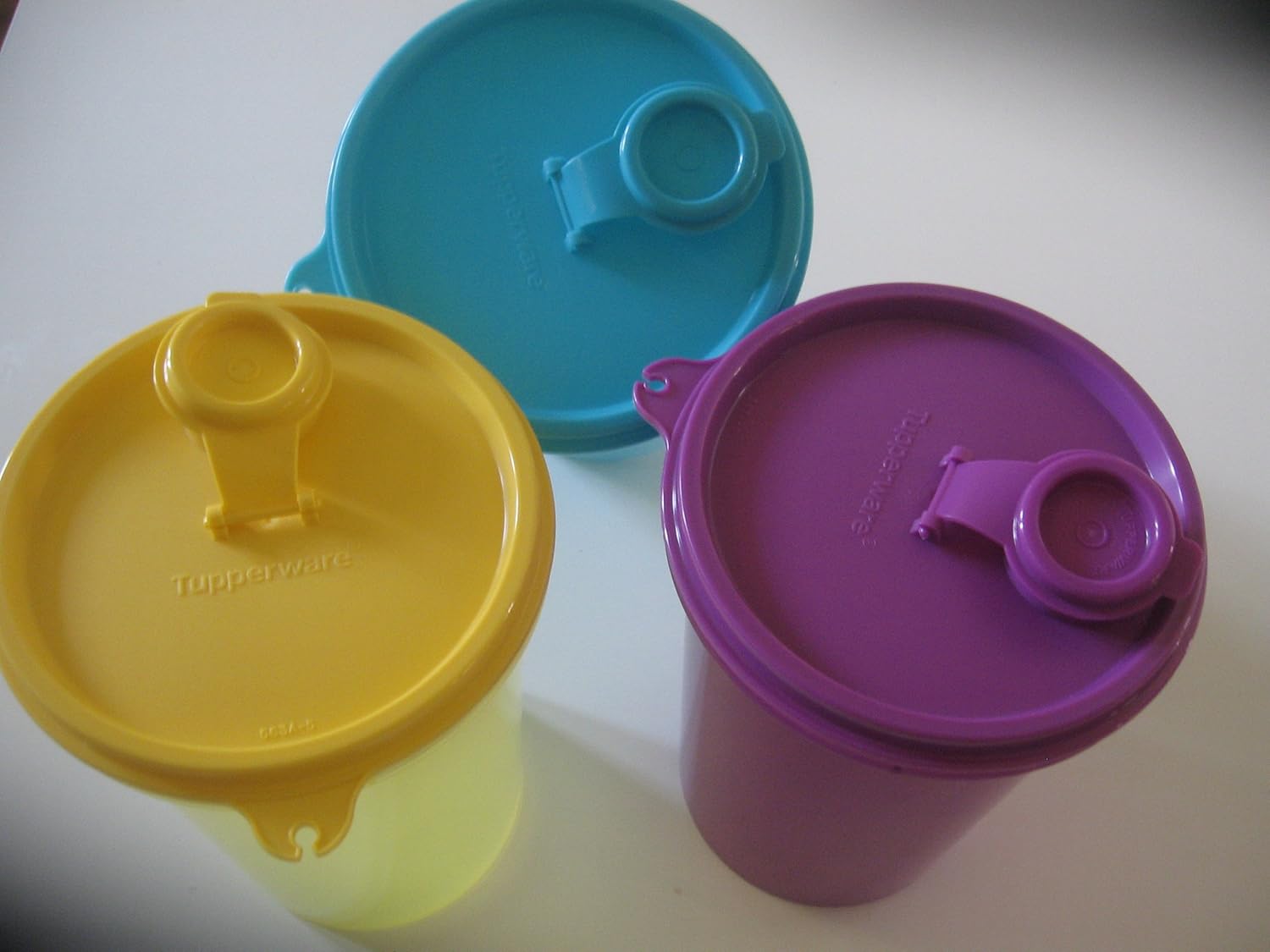 Amazon.com | Tupperware Set of Three Mega Tumblers: Tumblers & Water ...