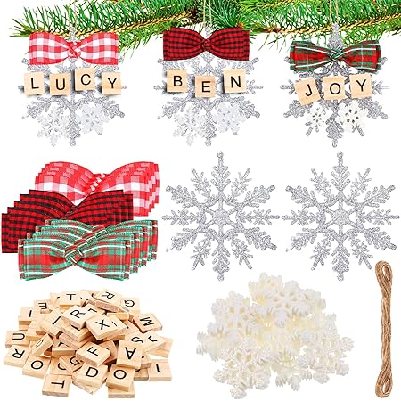 Amazon.com: Wishing Christmas Ornament Craft Kit with Cards - Makes 6 ...