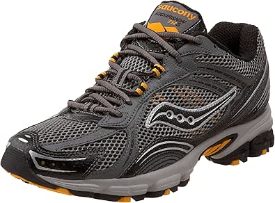 Amazon.com | Saucony Men's Grid Excursion TR5 Running Shoe,Grey/Black ...