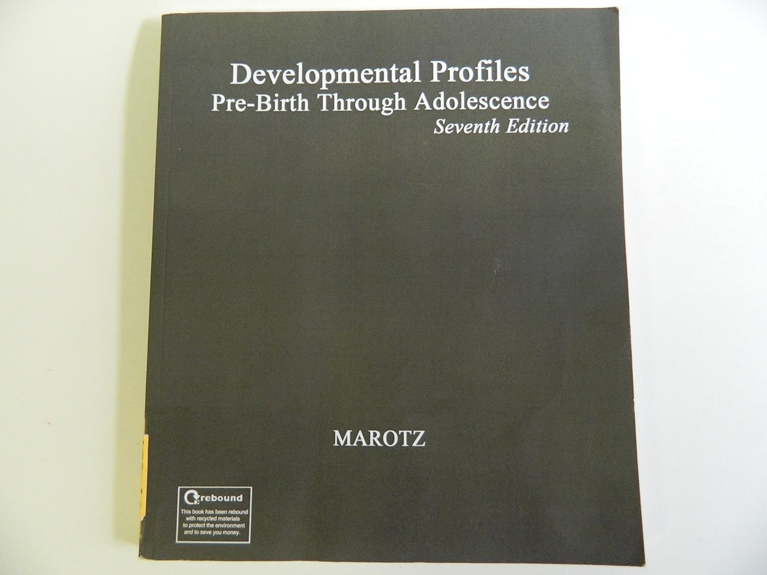 Amazon.com: Developmental Profiles: Pre-Birth Through Adolescence ...