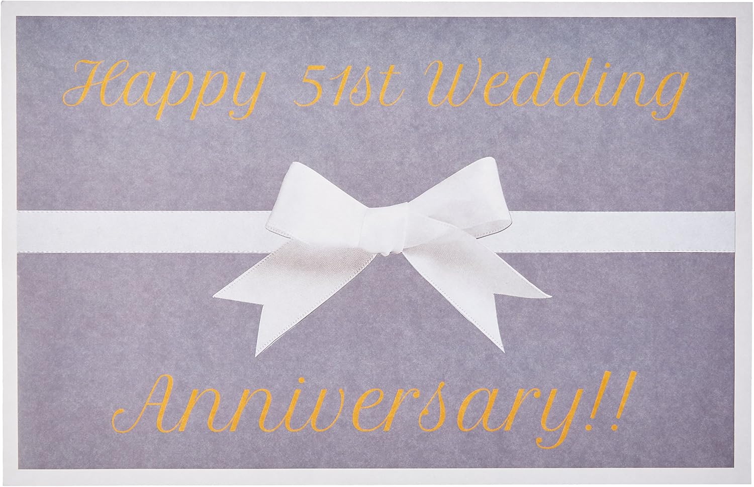 Amazon.com: 2 of Happy 5st Wedding Anniversary!! paper placemats in ...