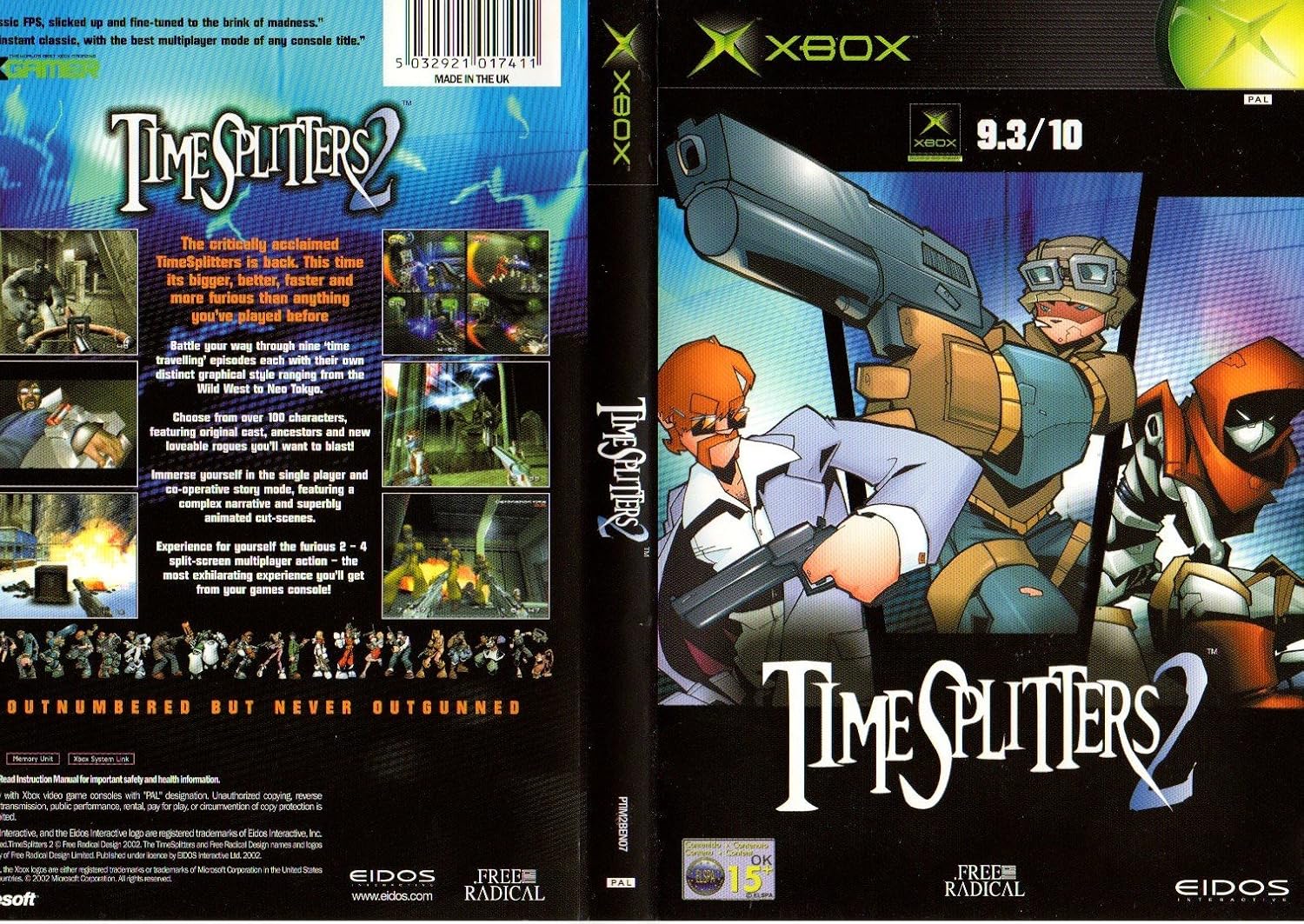 TimeSplitters 2 (Xbox) : Amazon.co.uk: PC & Video Games