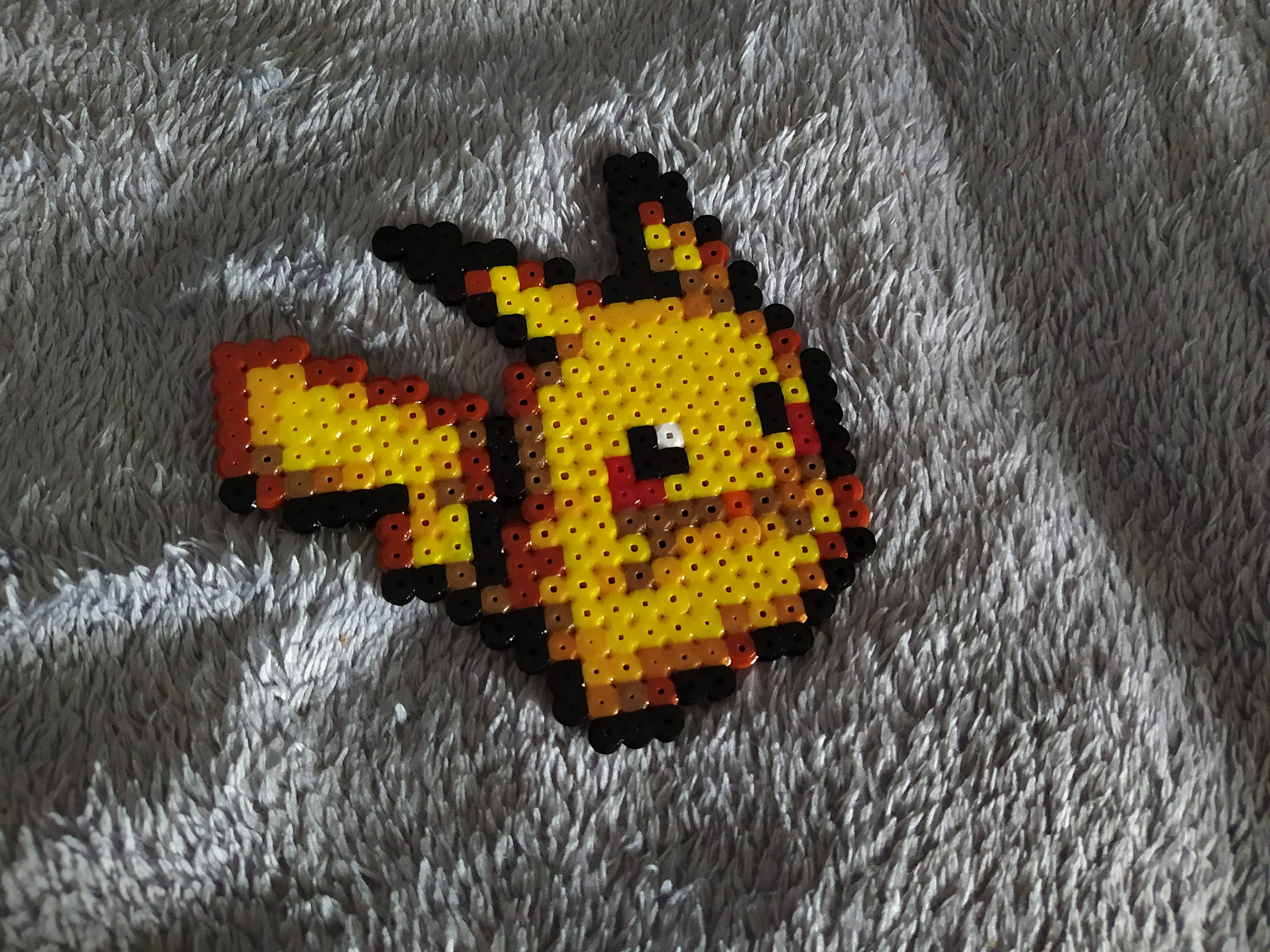 Buy Sprite Pikachu - Pokémon - Hama Beads • Pixel Art • Perler bead ...